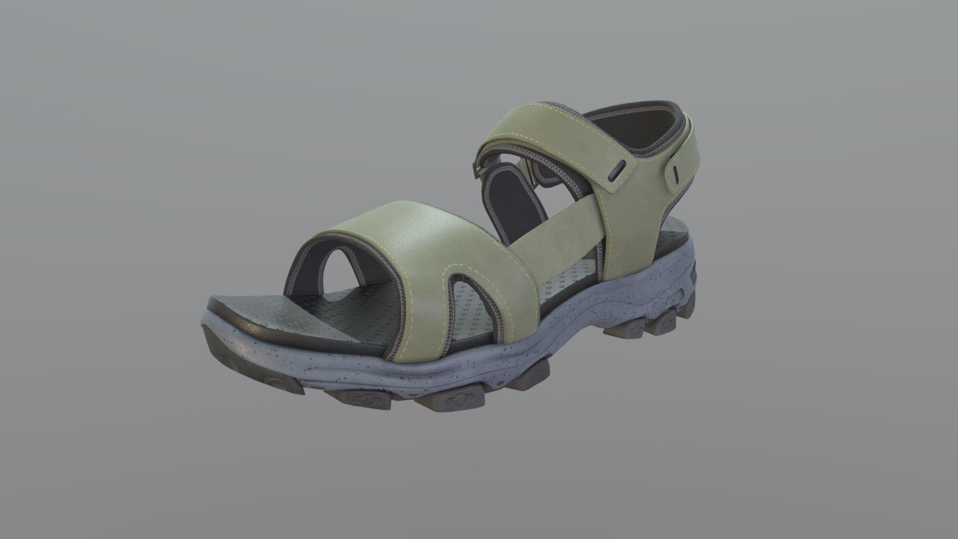 Sandal - 3D model by MiNStanG [bddee87] - Sketchfab