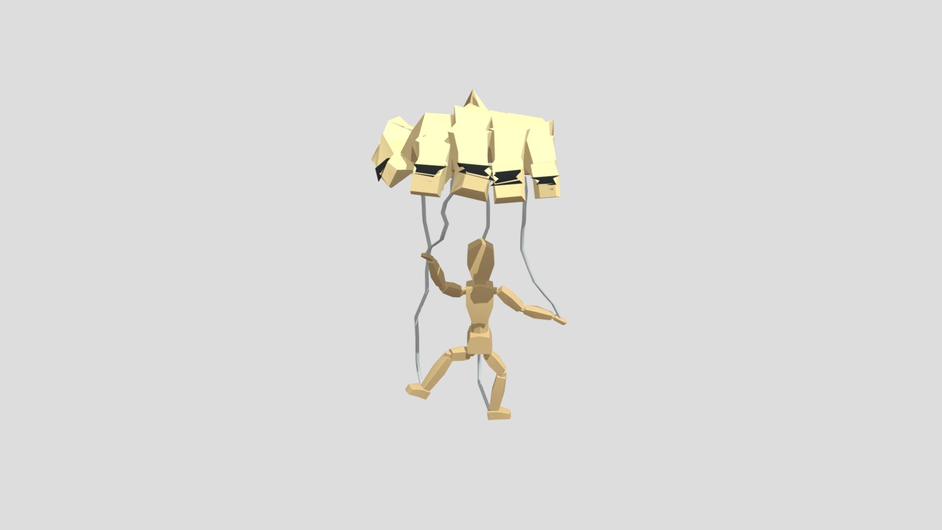puppet - Download Free 3D model by daphnefreyja [bddf58a] - Sketchfab