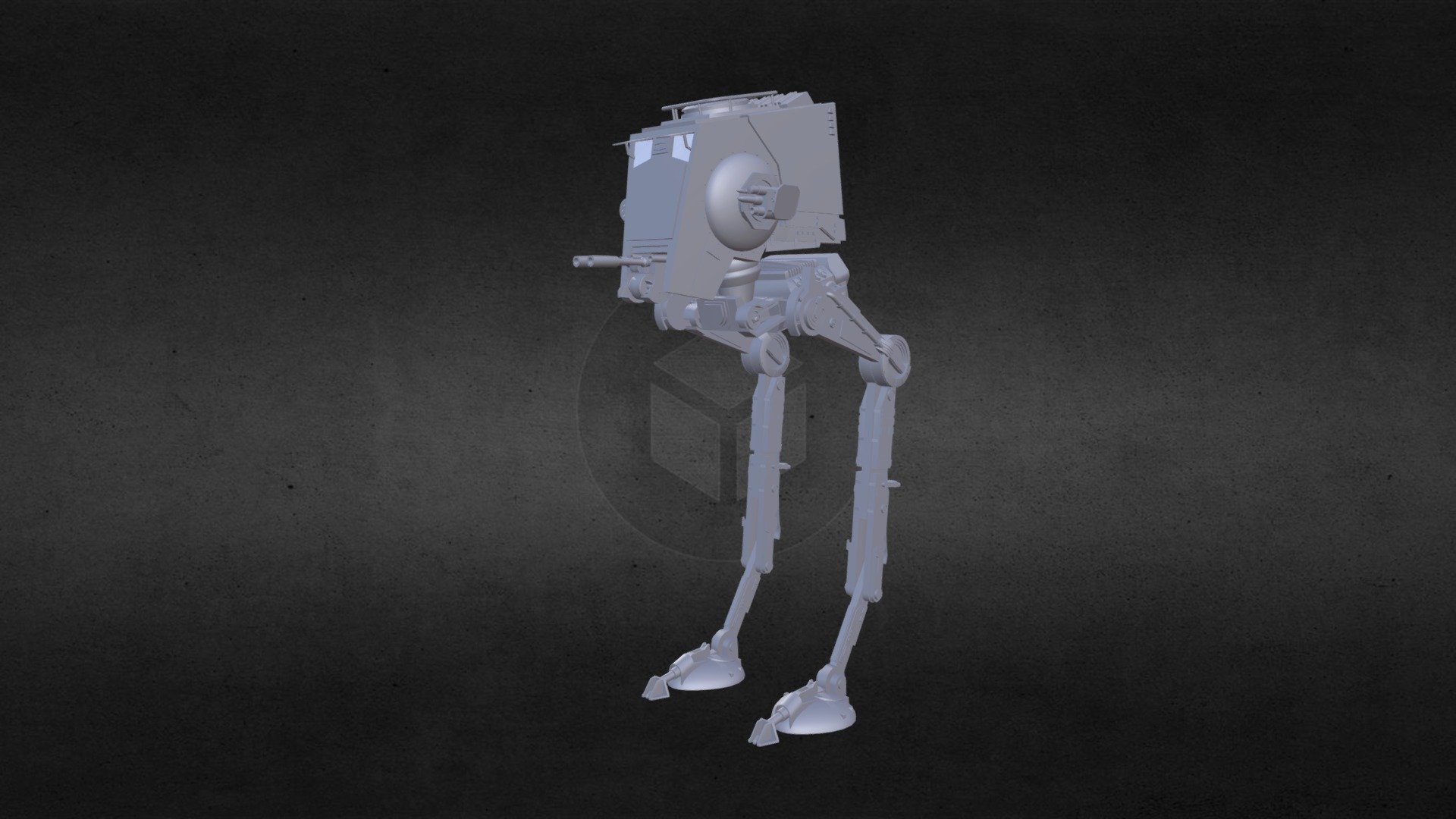 AT-ST - 3D model by Beztao centro de diseño (@beztao01) [bddfae7 ...
