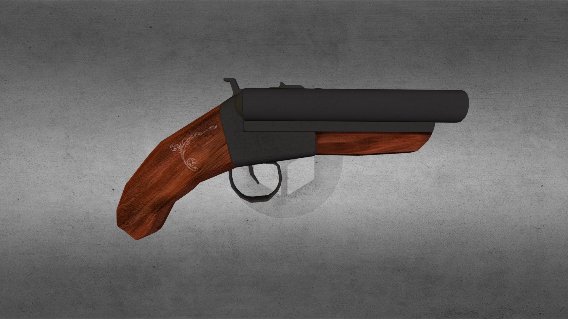 Sawed-off - 3D model by beholdmidia [bde0081] - Sketchfab