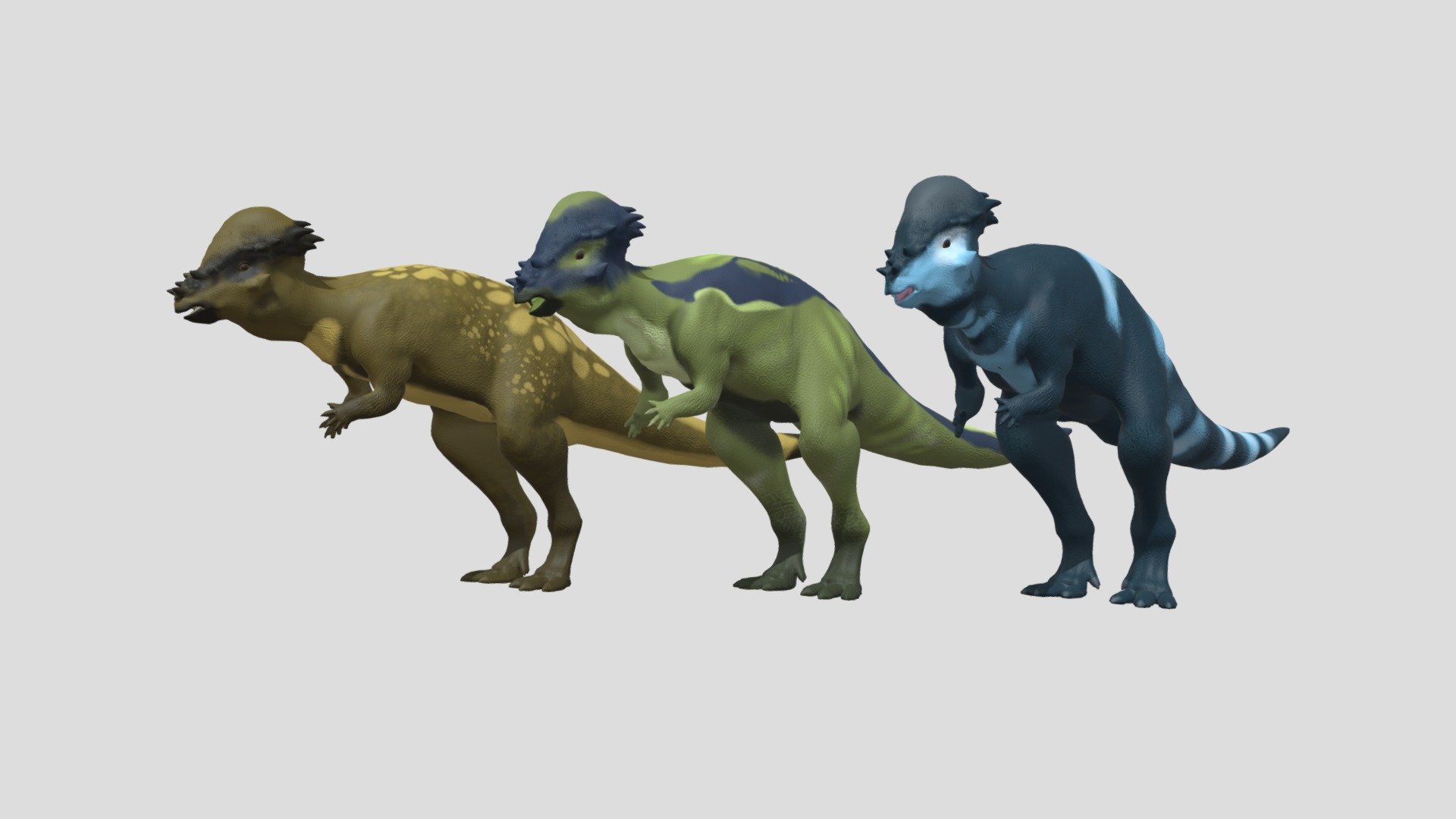 Pachycephalosaurus - 3D model by CG max (@cgmax) [bde0424] - Sketchfab
