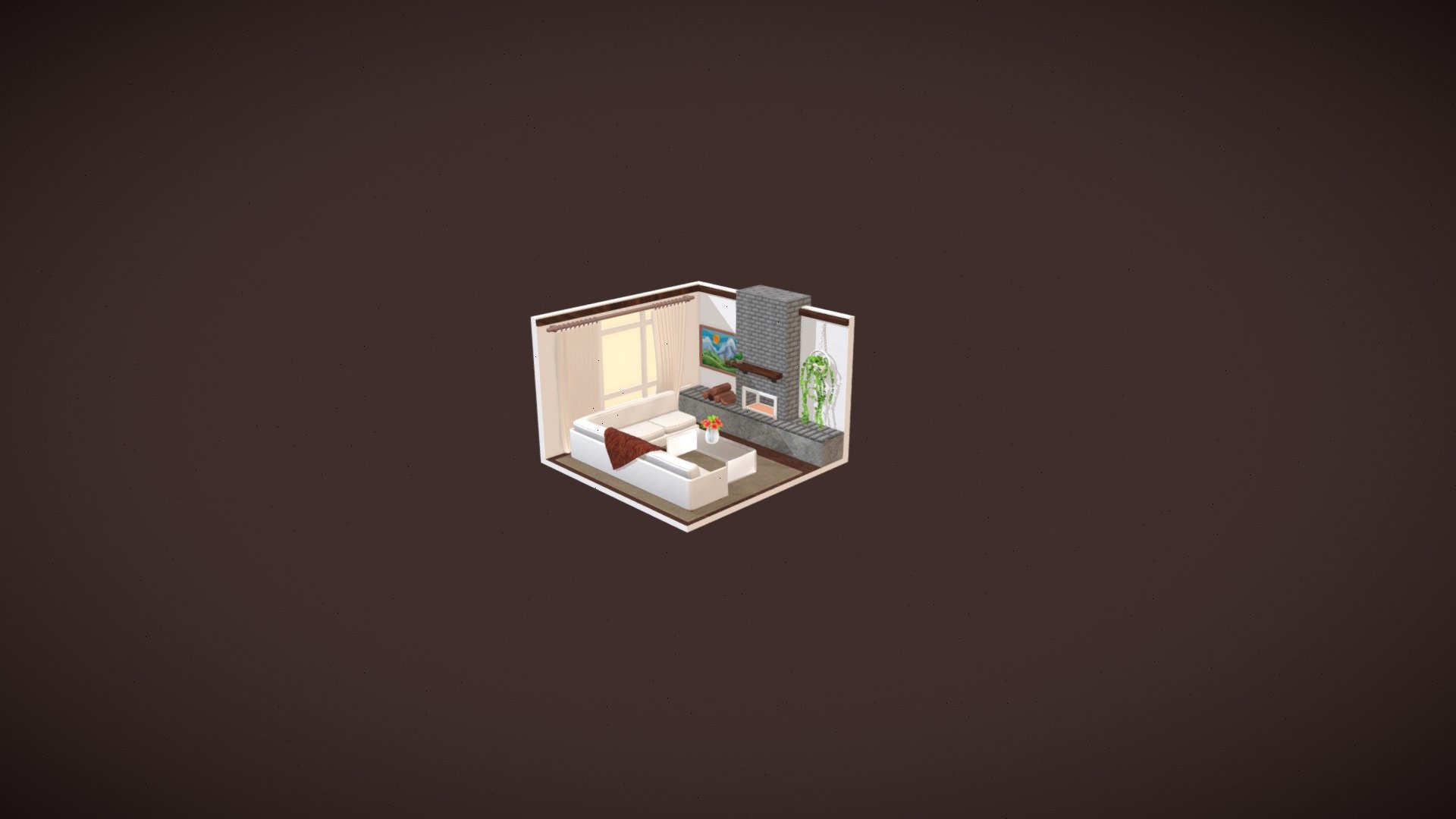 Isometric Rooms - 3D model by Thyke (@wthyke) [bde1089] - Sketchfab