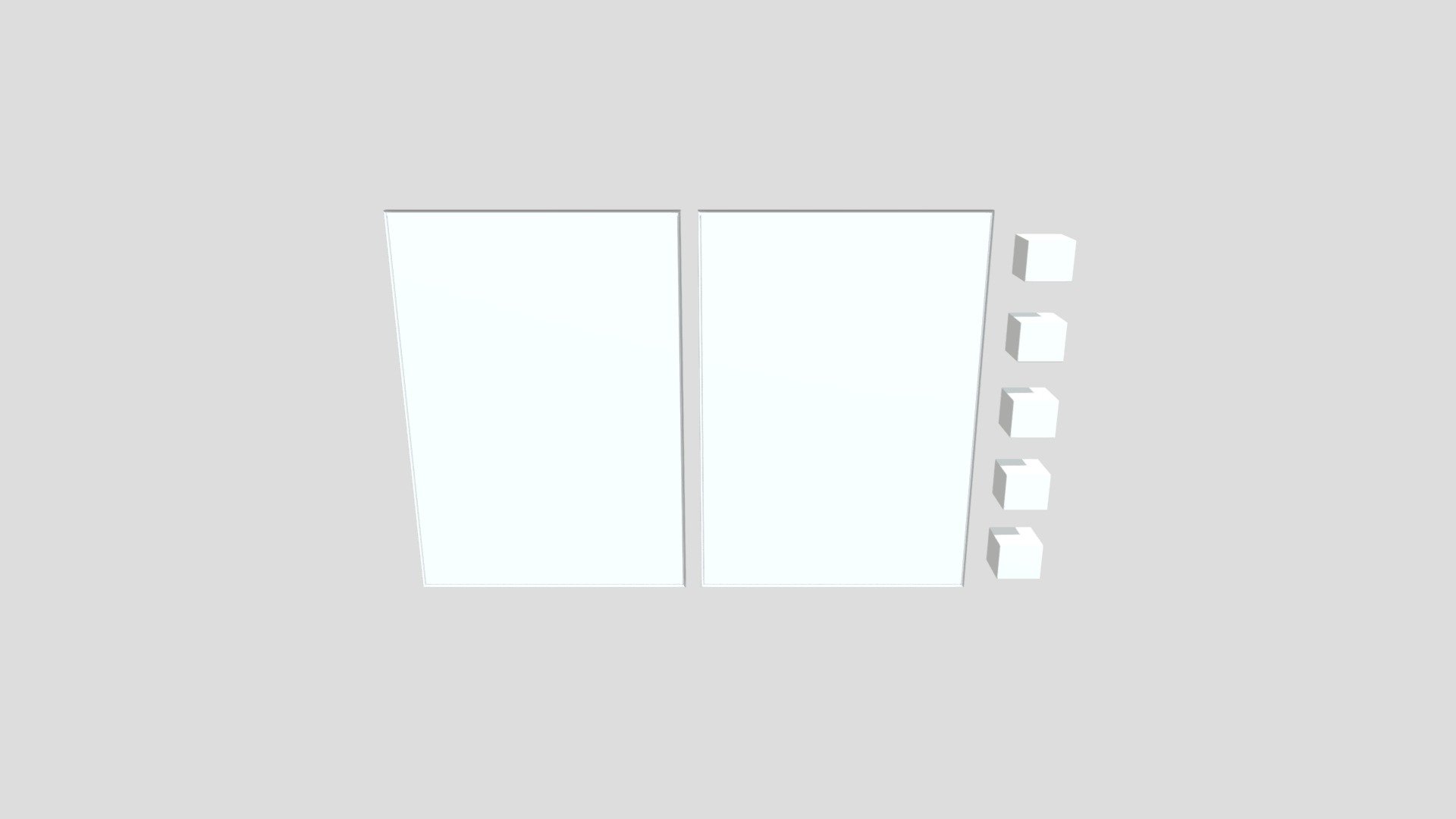 Plaster Two Photo Frame 447 - 3D model by Valiant.Models [bde2b4d ...