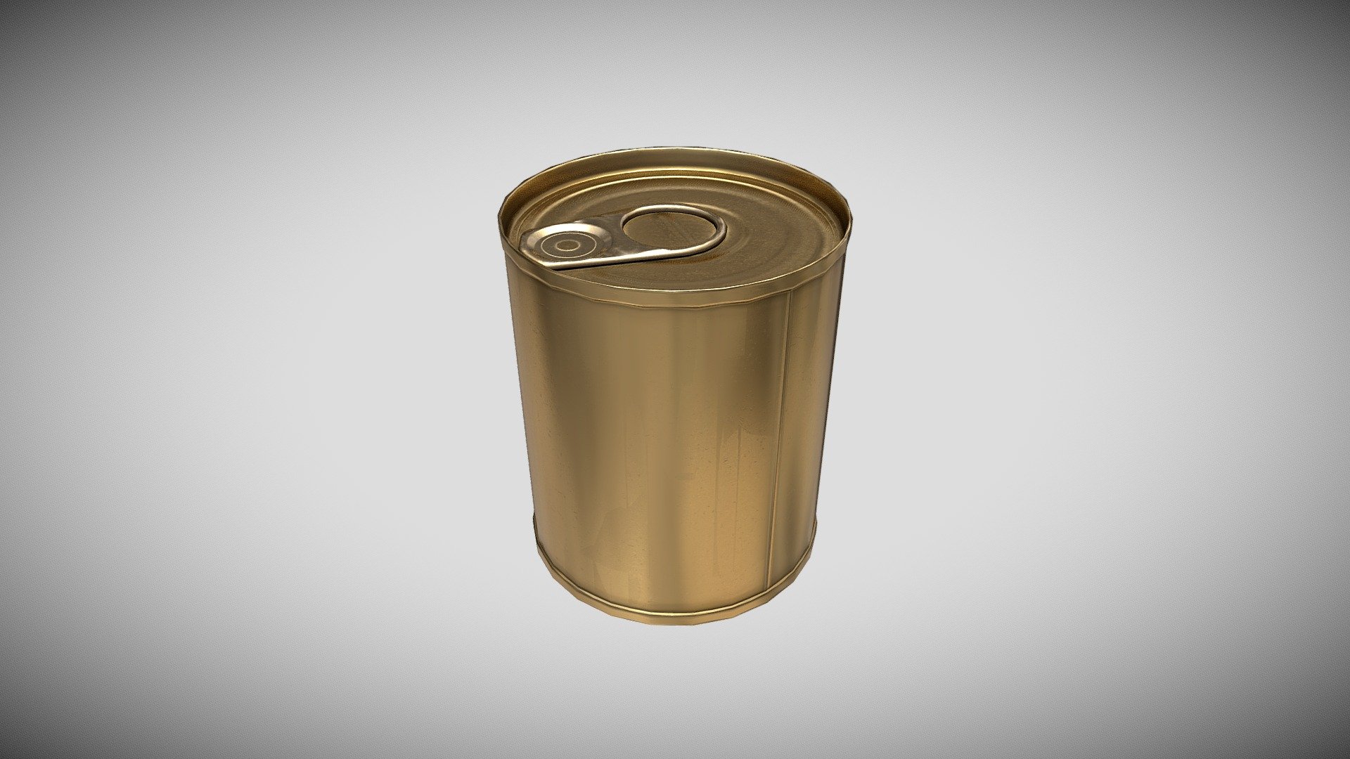 Small cylindrical brass can - Buy Royalty Free 3D model by markusenes ...