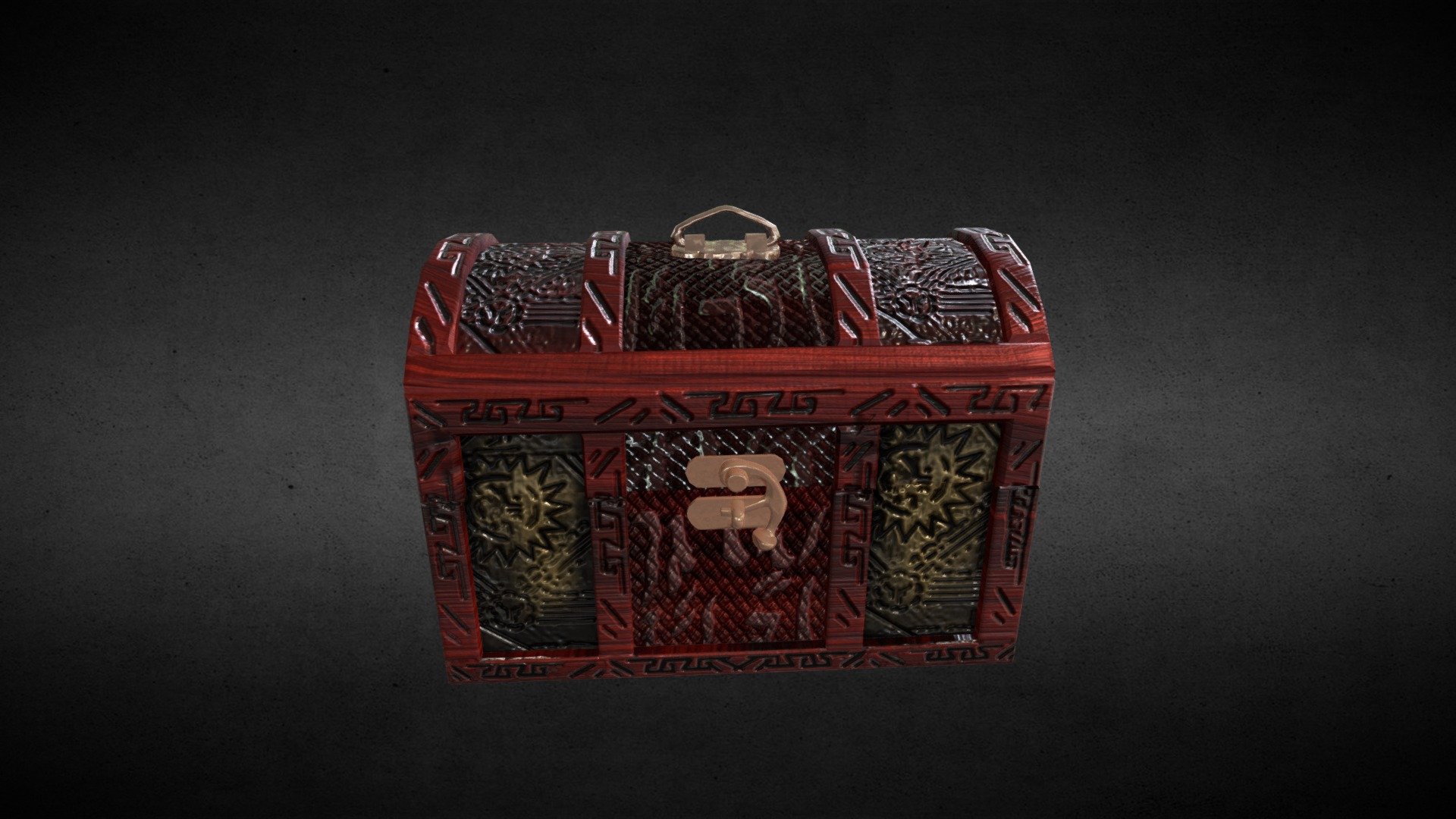 Treasure Box - 3D model by Shannon_Lopez [bde341d] - Sketchfab