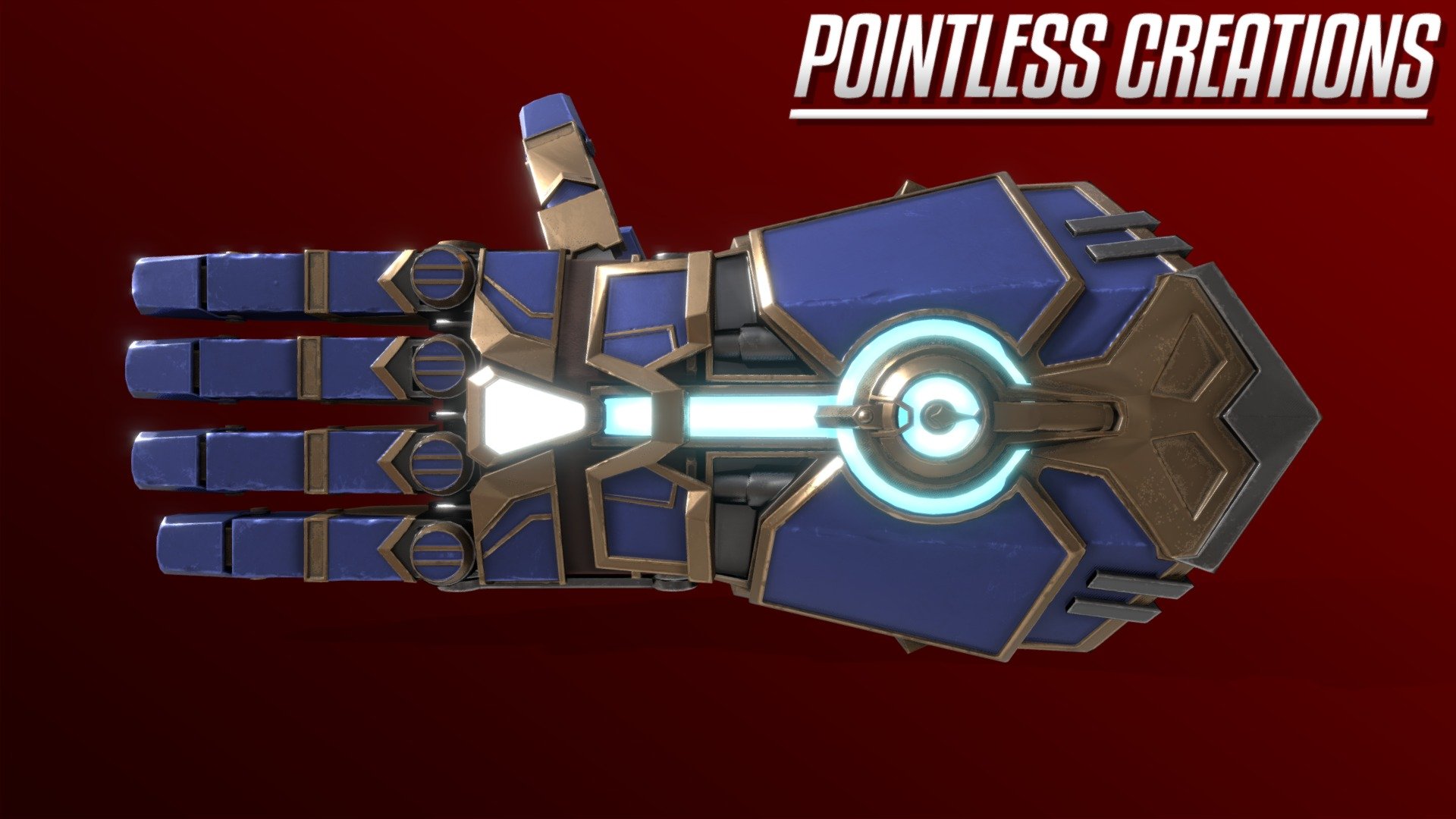Vi's Gauntlets from Arcane [VRChat] - 3D model by POINTLESS (@Pointless ...