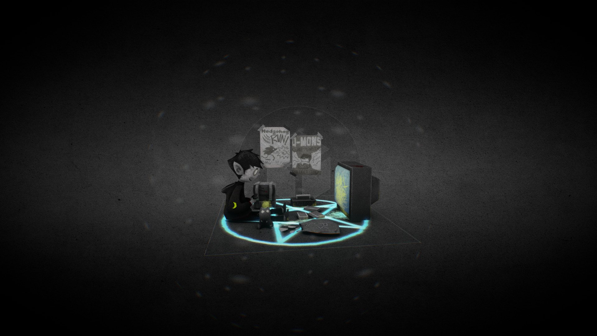 Video Game addiction - 3D model by mRiot (@malgorzatariot) [bde44fe ...