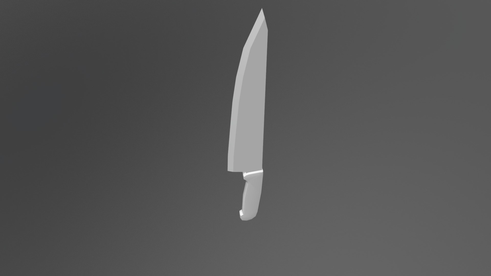 Low poly Butcher Knife - 3D model by Estevoo [bde50a4] - Sketchfab