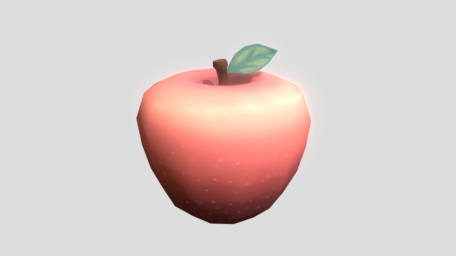 Apple - 3D model by frédèrique_Lukassen (@Frederique_Lukassen) [bde5c85 ...