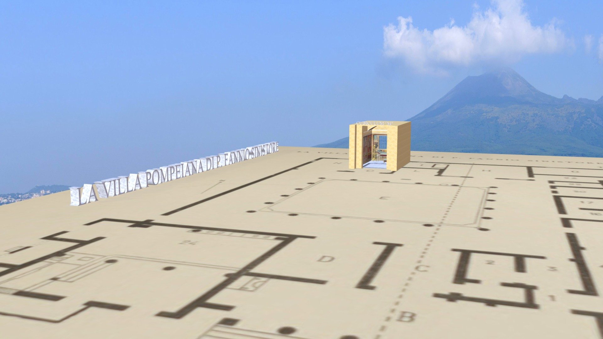 Cubiculum 'M' - Villa of P. Fannius Synistor - 3D model by Amiri Arts ...