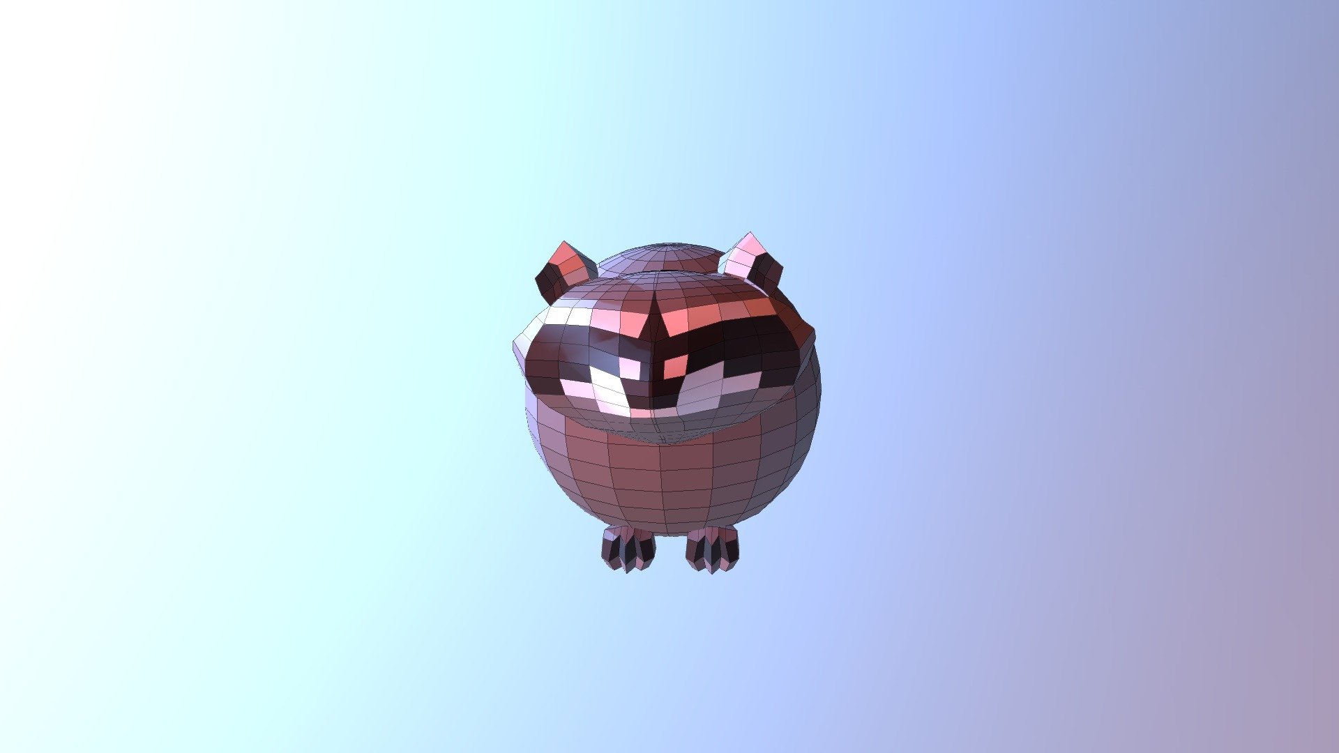 Raccoon low poly - 3D model by QueenofPisces [bde7739] - Sketchfab
