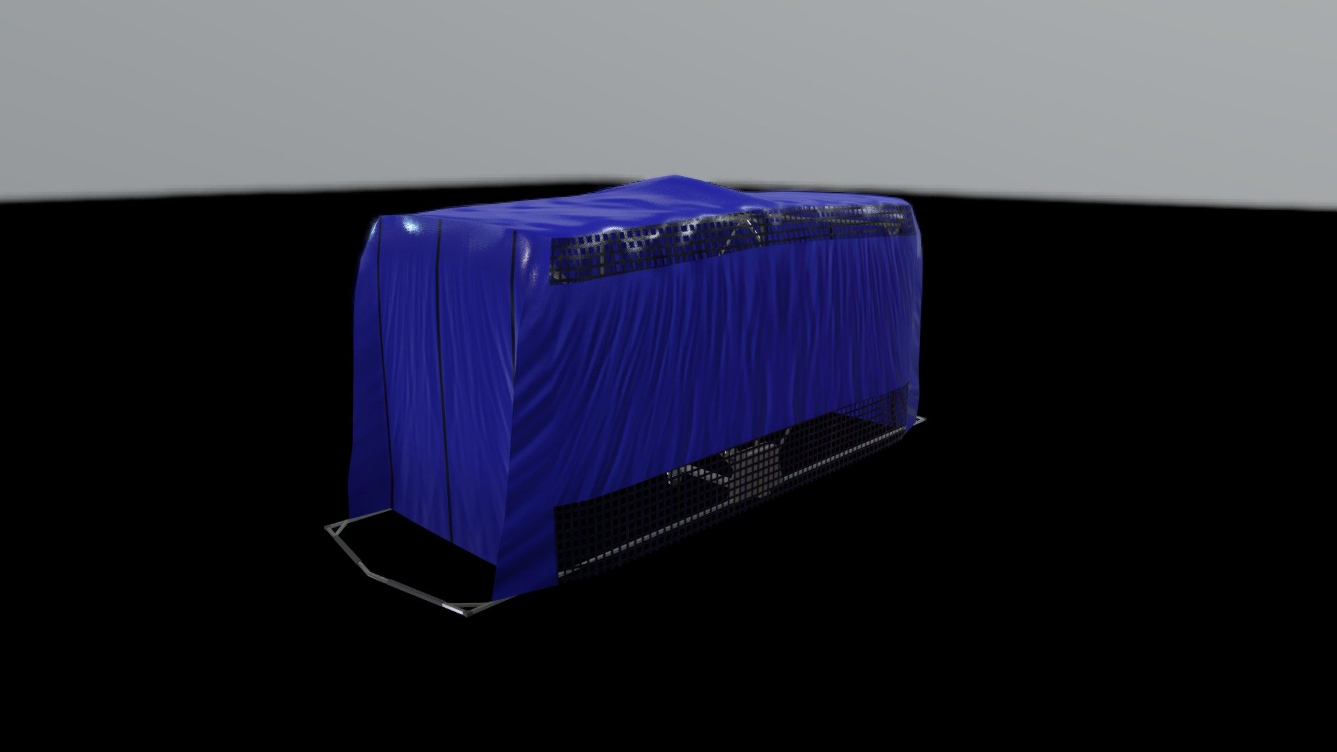 Foldable Concussion Tent - American Football - Download Free 3D model ...