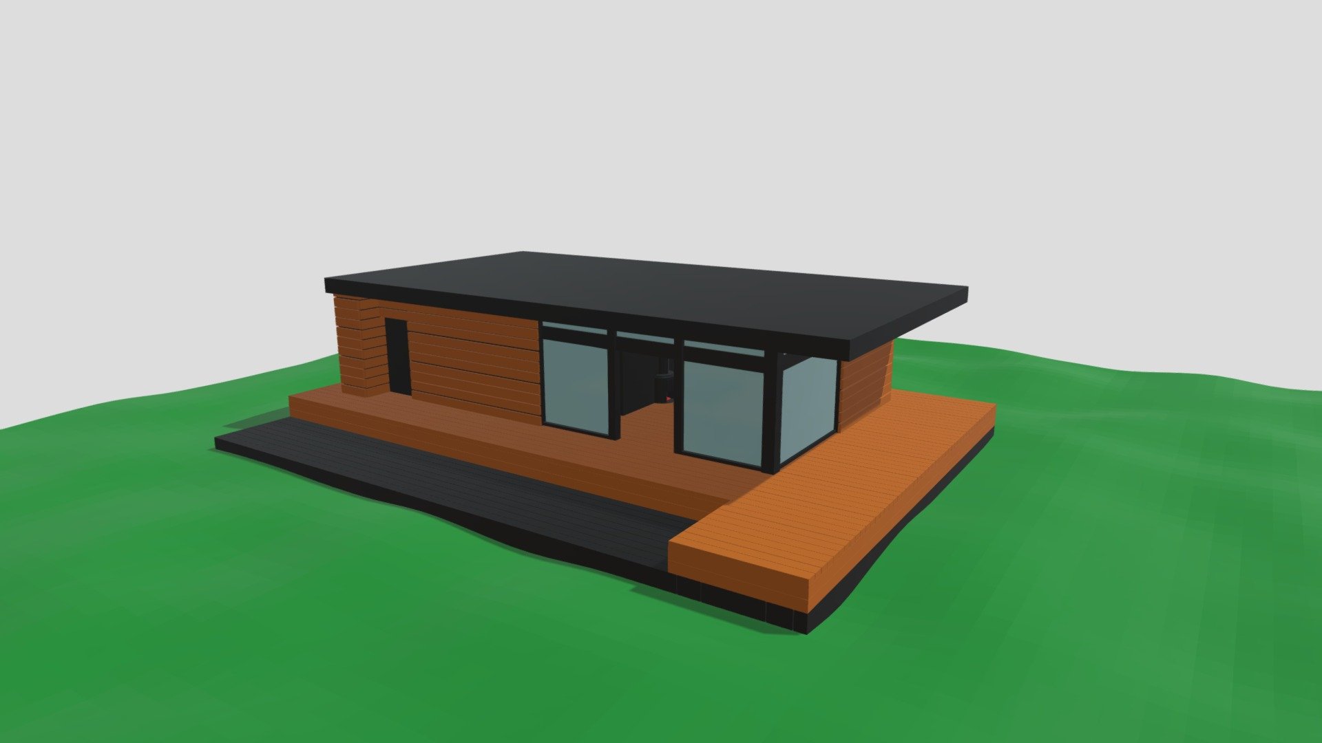 Simple house - Download Free 3D model by RitiWox [bde9edc] - Sketchfab