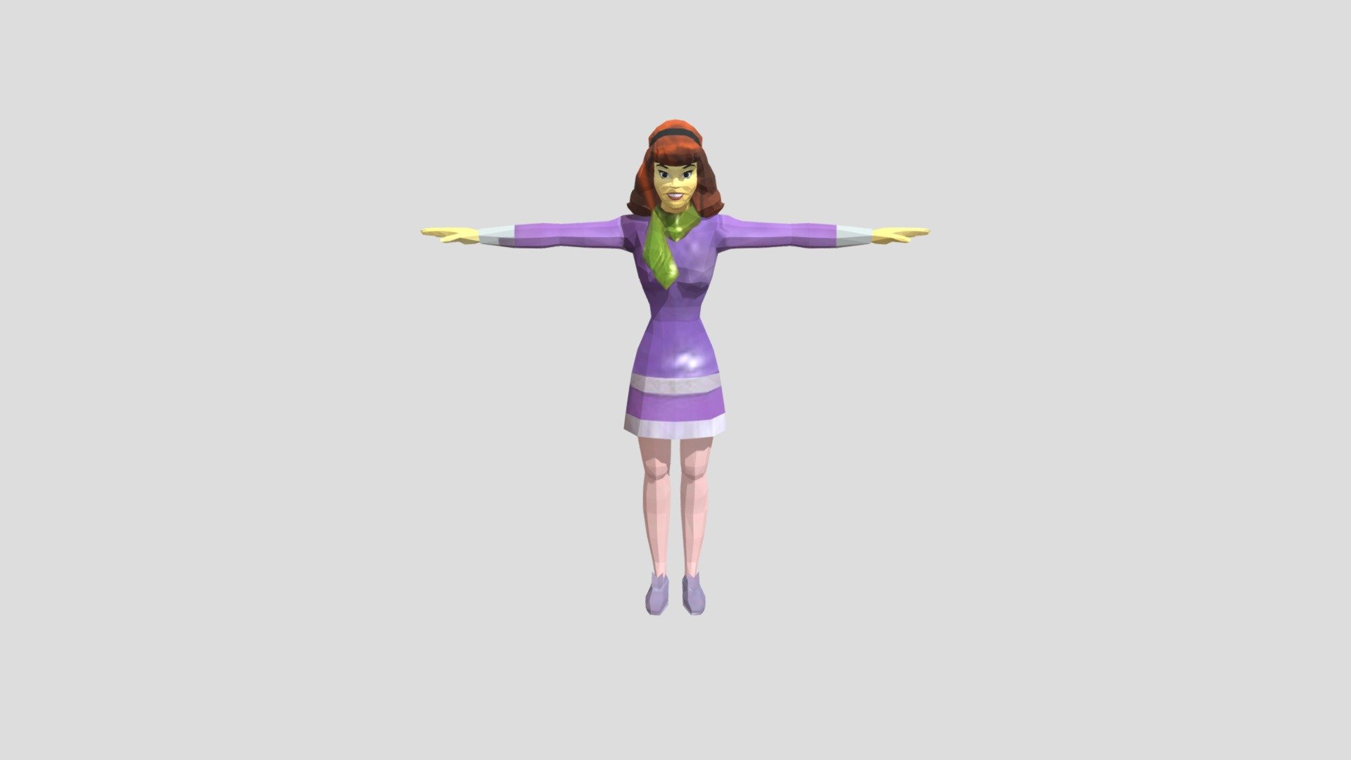 Daphne if she was a Mario Character - Download Free 3D model by Gabriel ...