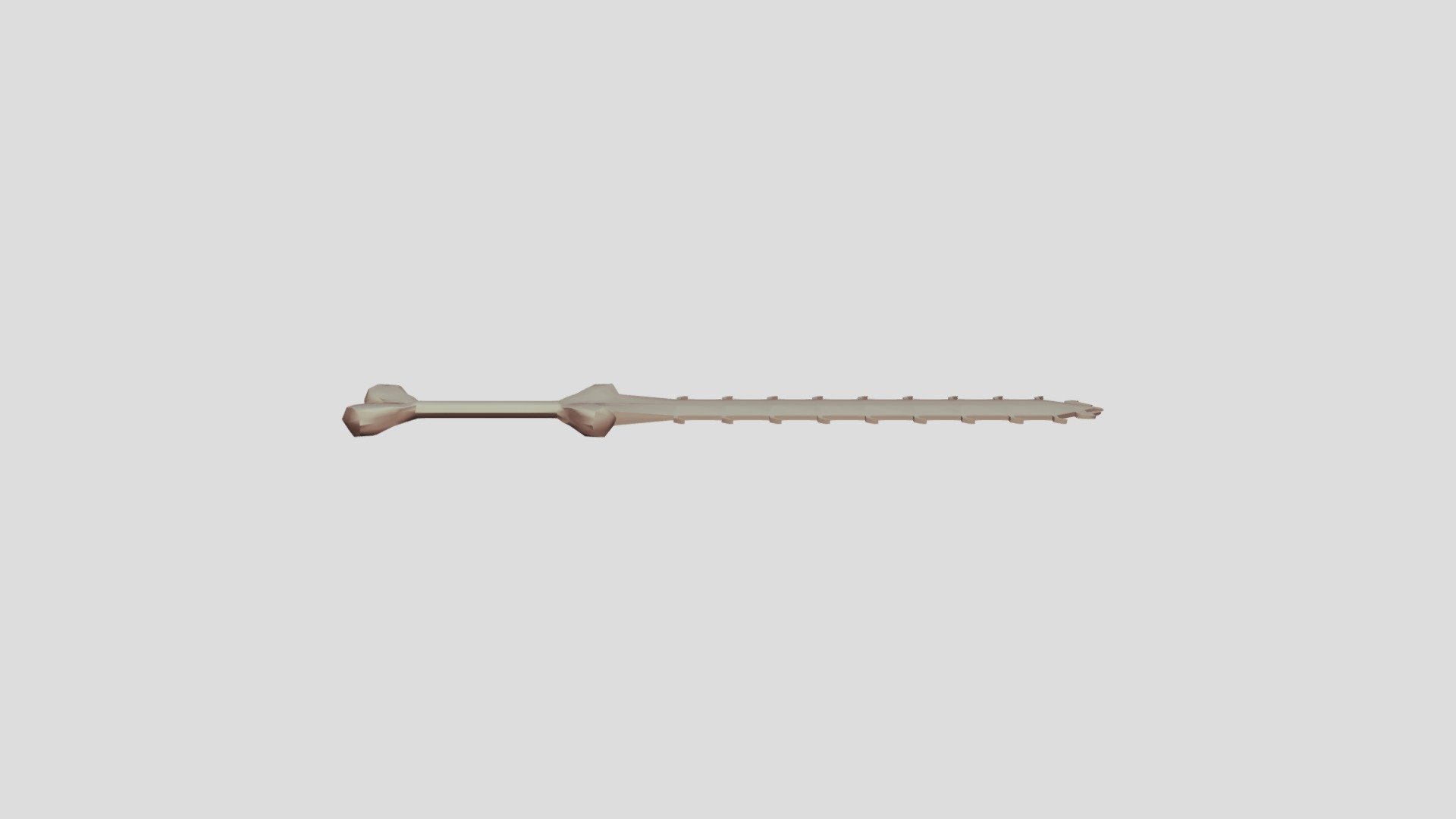 Bone Sword - Download Free 3D model by Badleyraptor9 [bdeb44b] - Sketchfab