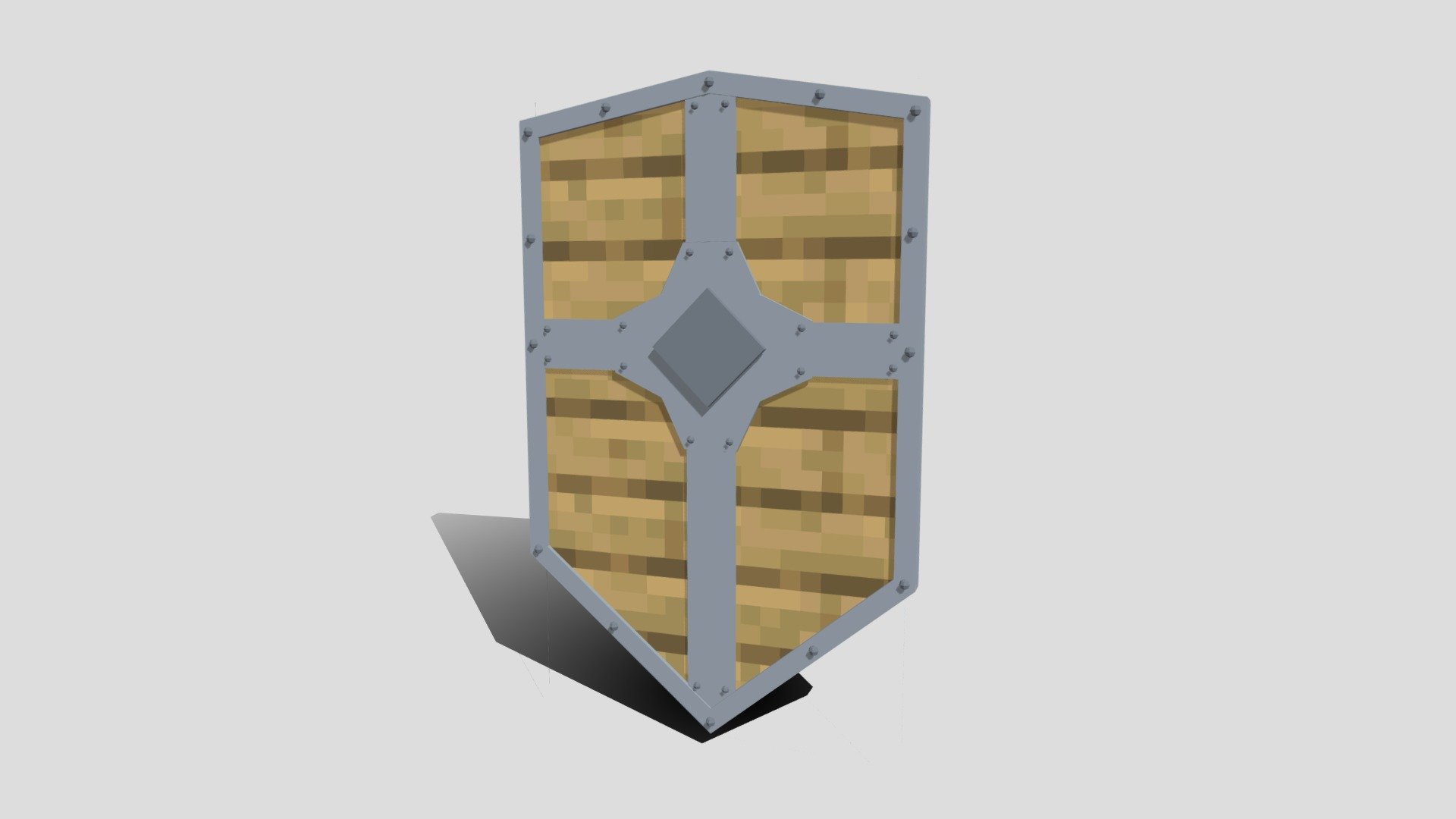 Wooden solid shield 2 - Download Free 3D model by AlmanacTV ...