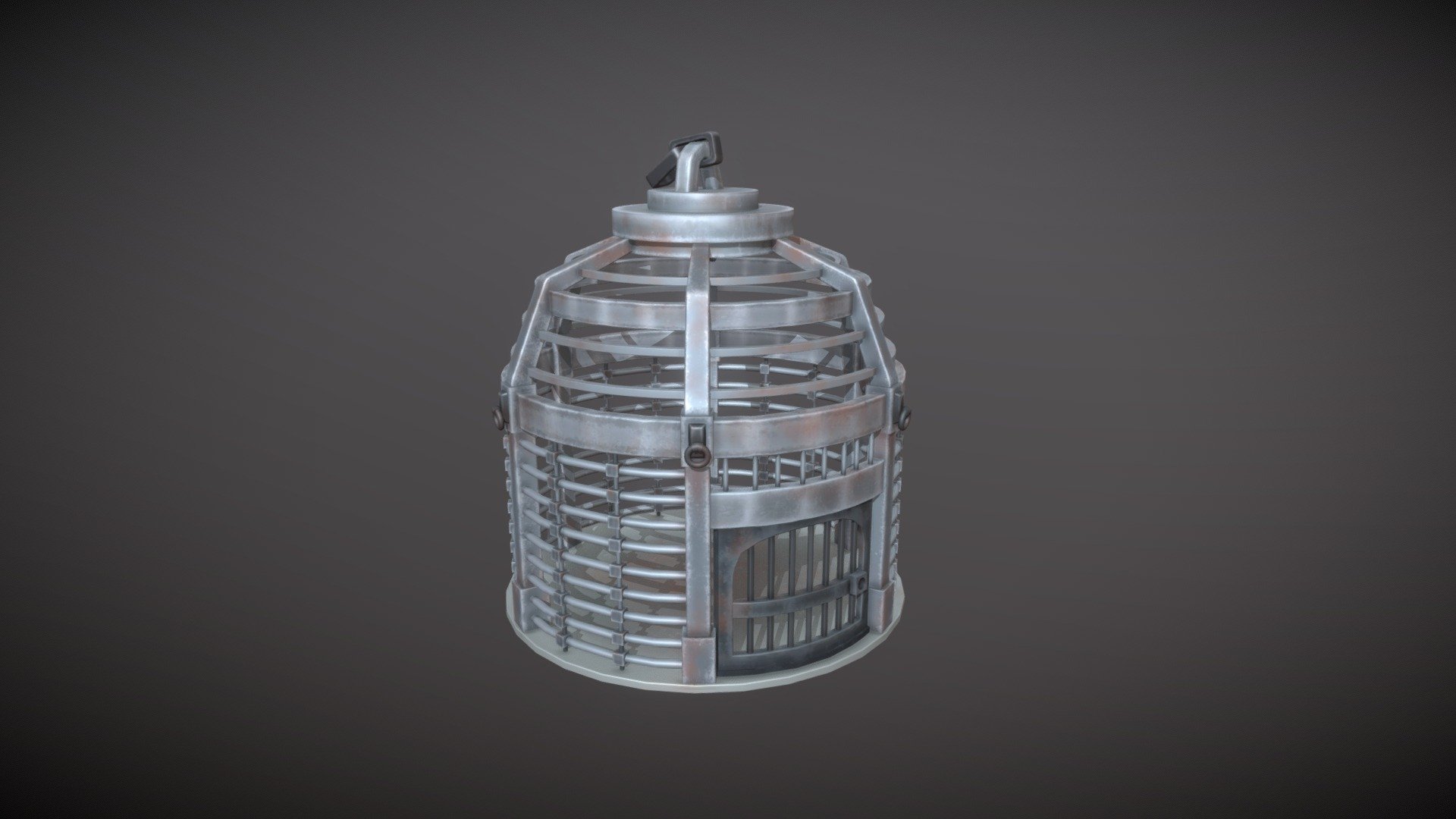 Stylized hand painting cage - 3D model by mr_fayazoff [bded448] - Sketchfab