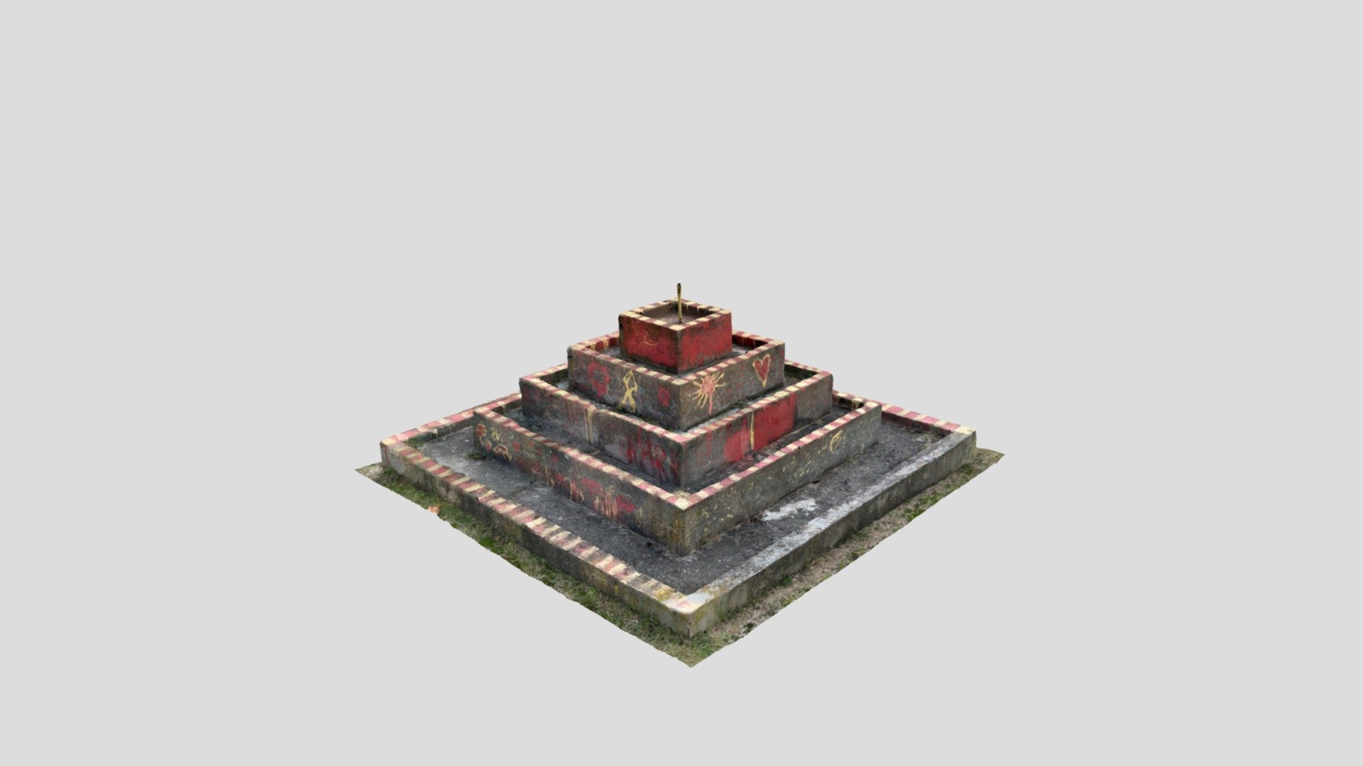 Soviet brutalist pyramid - Download Free 3D model by Karolisbutenas ...