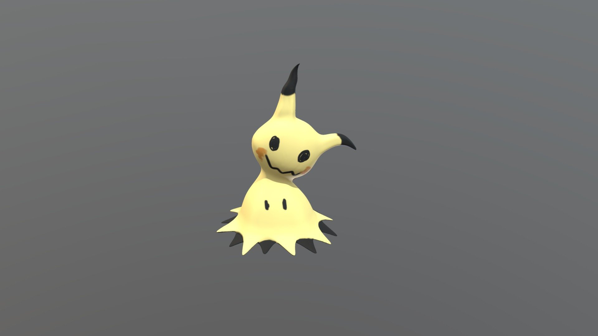 Mimikyu - 3D model by Hanhan Lin (@HanhanLin) [bdf056d] - Sketchfab