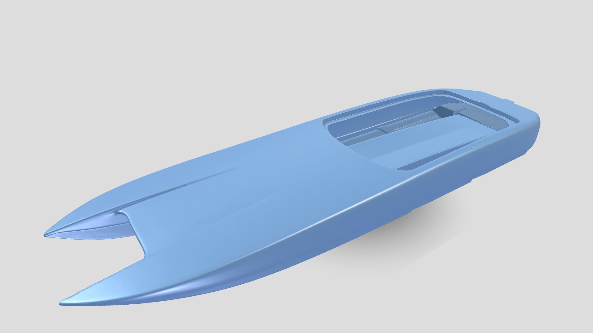 RC Boat Hull - 3D model by Hawthorne High-School of Manufacturing ...