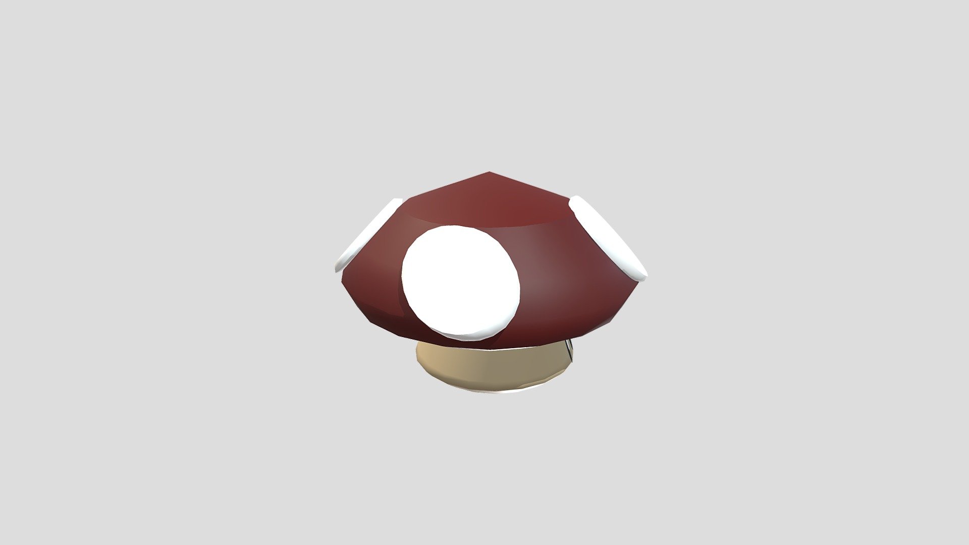 mario_mushroom - 3D model by Kimmy71 [bdf0ea9] - Sketchfab