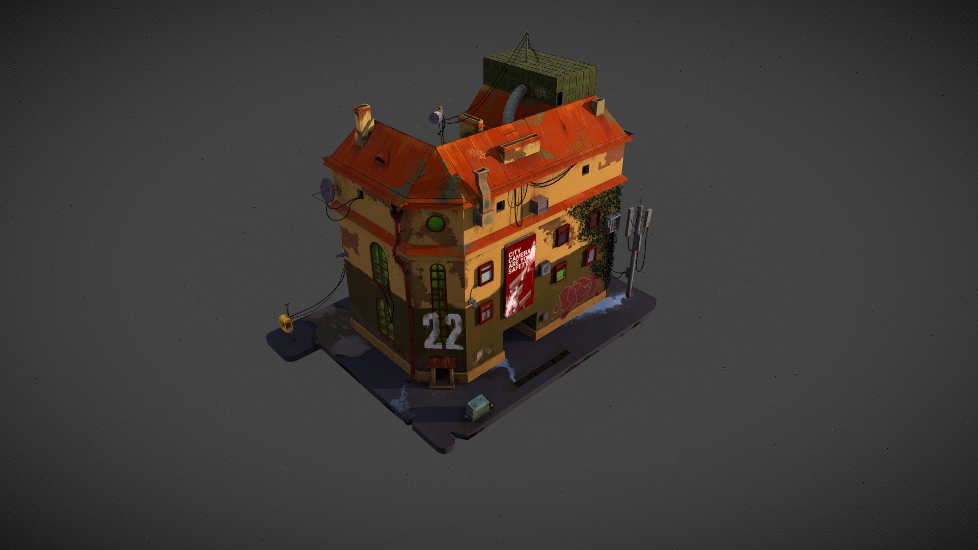 MAX_HOME_ONE - 3D model by kewart [bdf1638] - Sketchfab