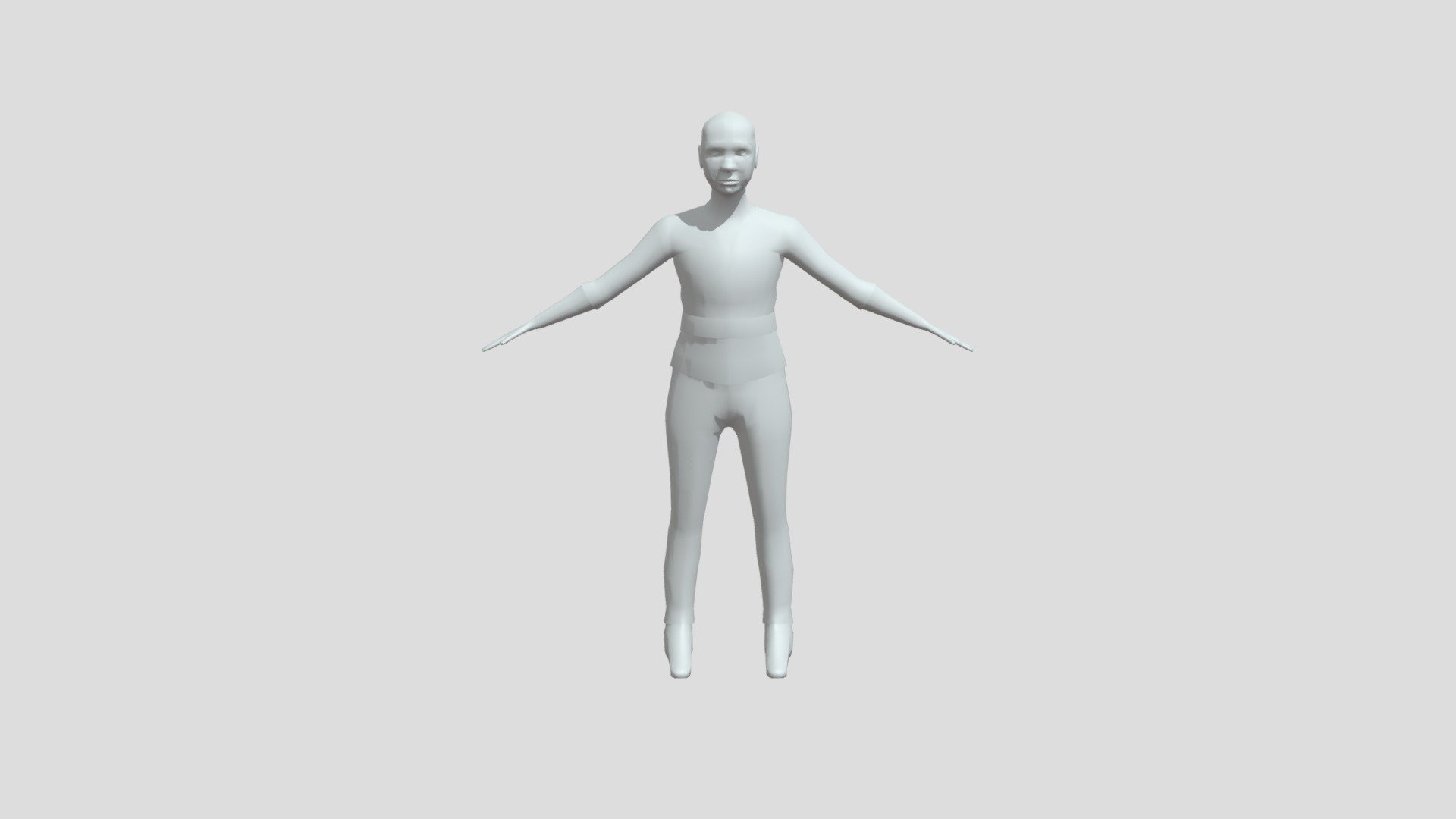 A1 Character Model Female - 3D model by Missingwings [bdf2dda] - Sketchfab
