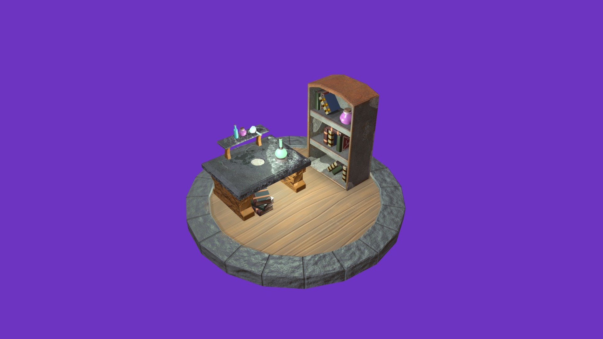 Alchemy_Bench_Redone - 3D model by Hayden Crestani (@Stingray098 ...