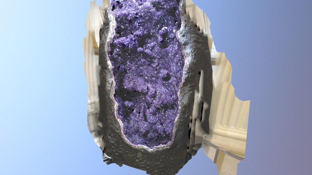 Giant Geode - 3D model by robstoll [bdf8497] - Sketchfab