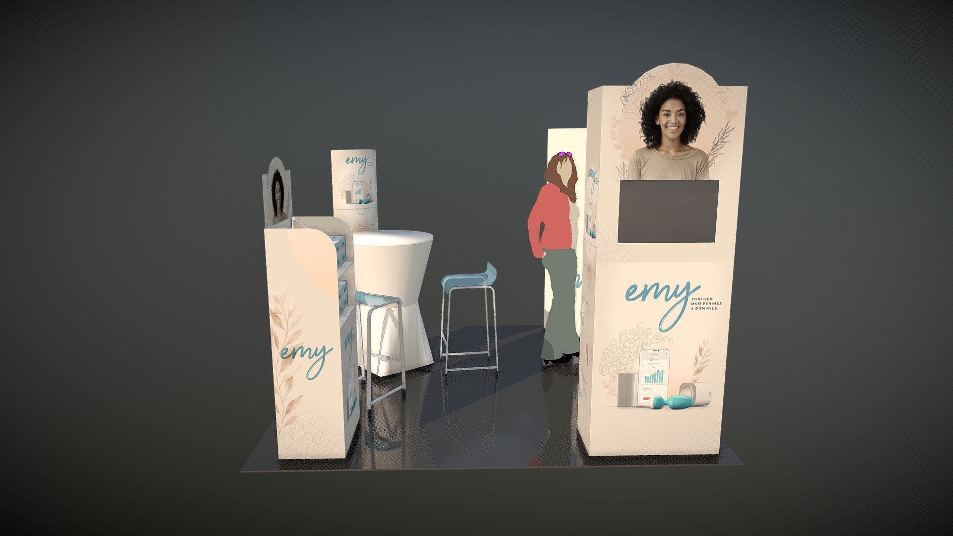 Stand 3 3D - 3D model by PLV-by-able [bdf8823] - Sketchfab