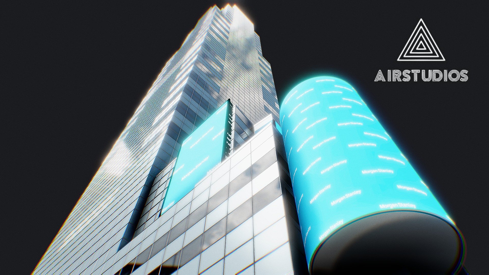 Times Square Building (Morgan Stanley) - Buy Royalty Free 3D model by ...