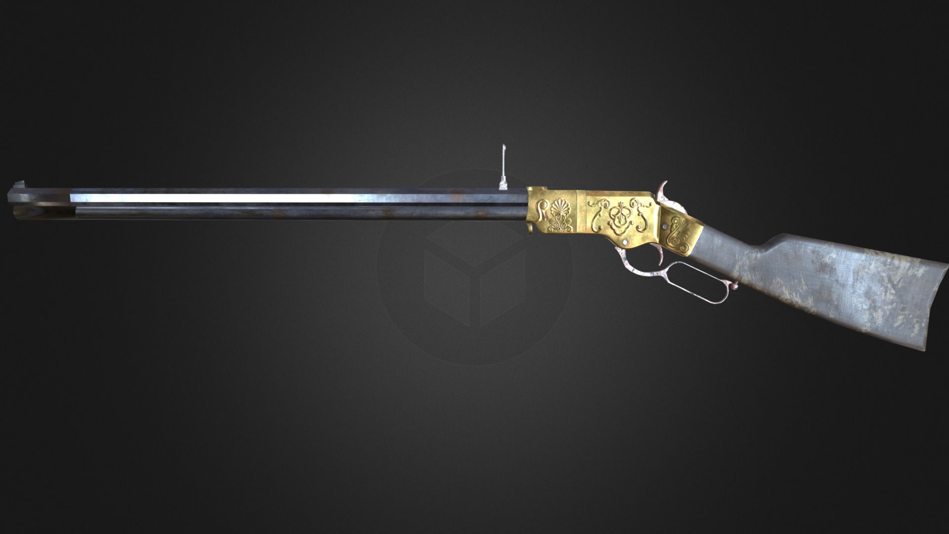 Henry Rifle 1860 - Buy Royalty Free 3D model by Nudelkopf [bdfa6bf ...