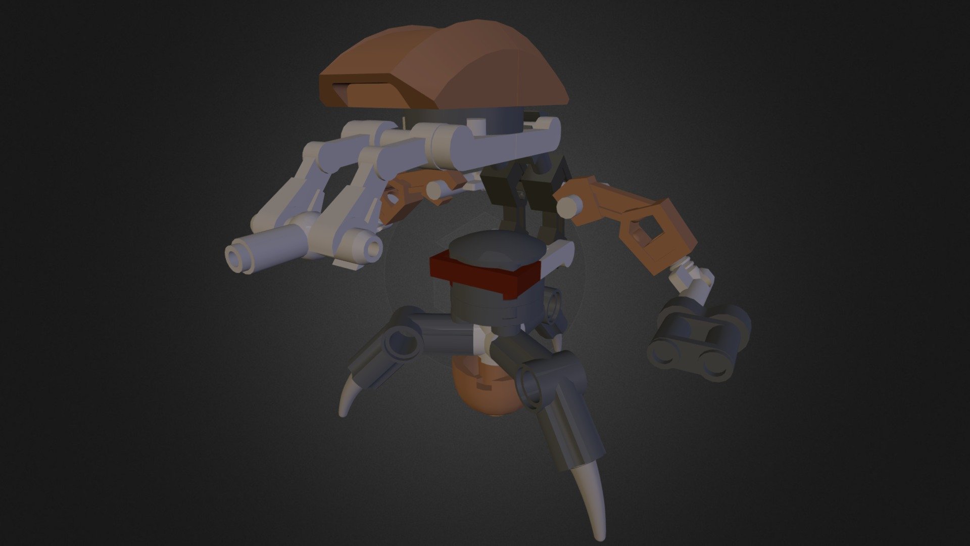 Destroyer Droid - Download Free 3D model by Mecabricks [bdfac4c ...