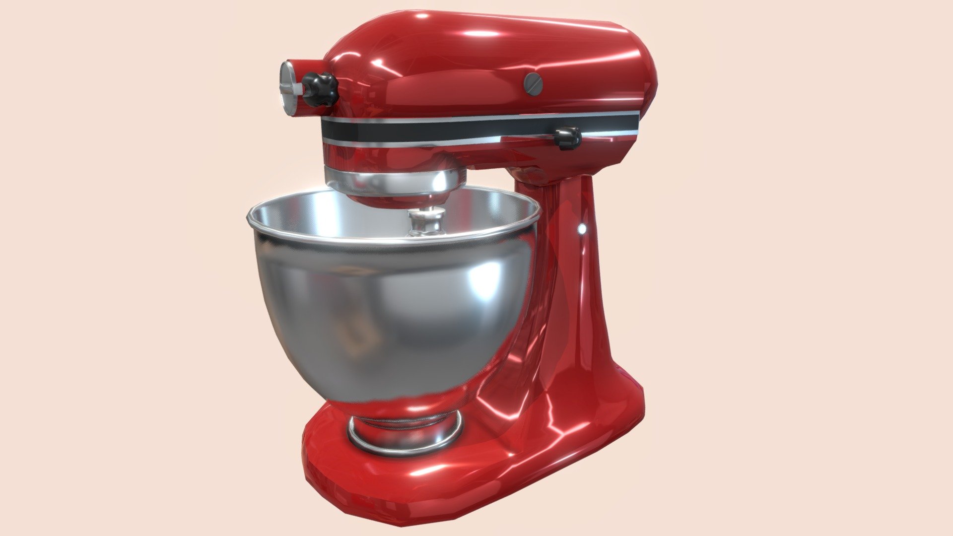 Batedeira Mixer - Download Free 3D model by Big-Fel [bdfae3a] - Sketchfab