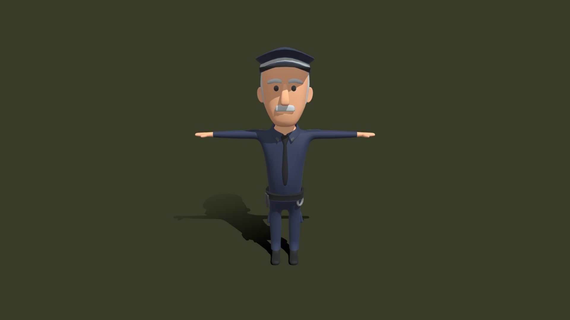 Police character - Buy Royalty Free 3D model by Mahdi.G [bdfc167 ...