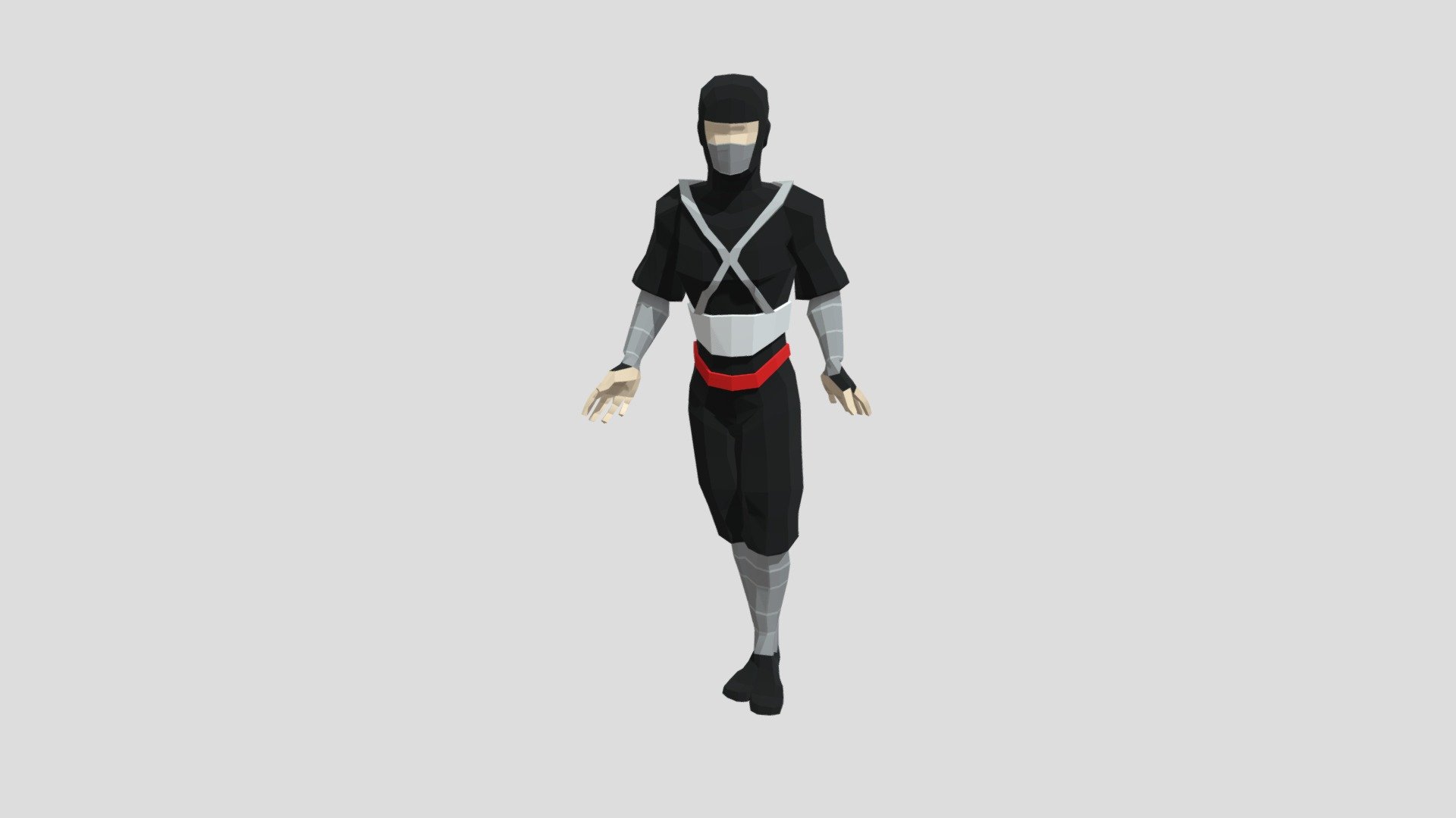 Ninja Animations - Download Free 3D model by Crocabel [bdfc9e8] - Sketchfab