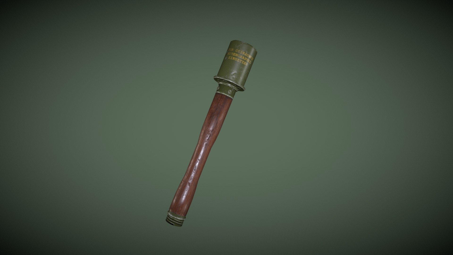 Stielhandgranate M24 - 3D model by denis1.eremin [bdfca60] - Sketchfab