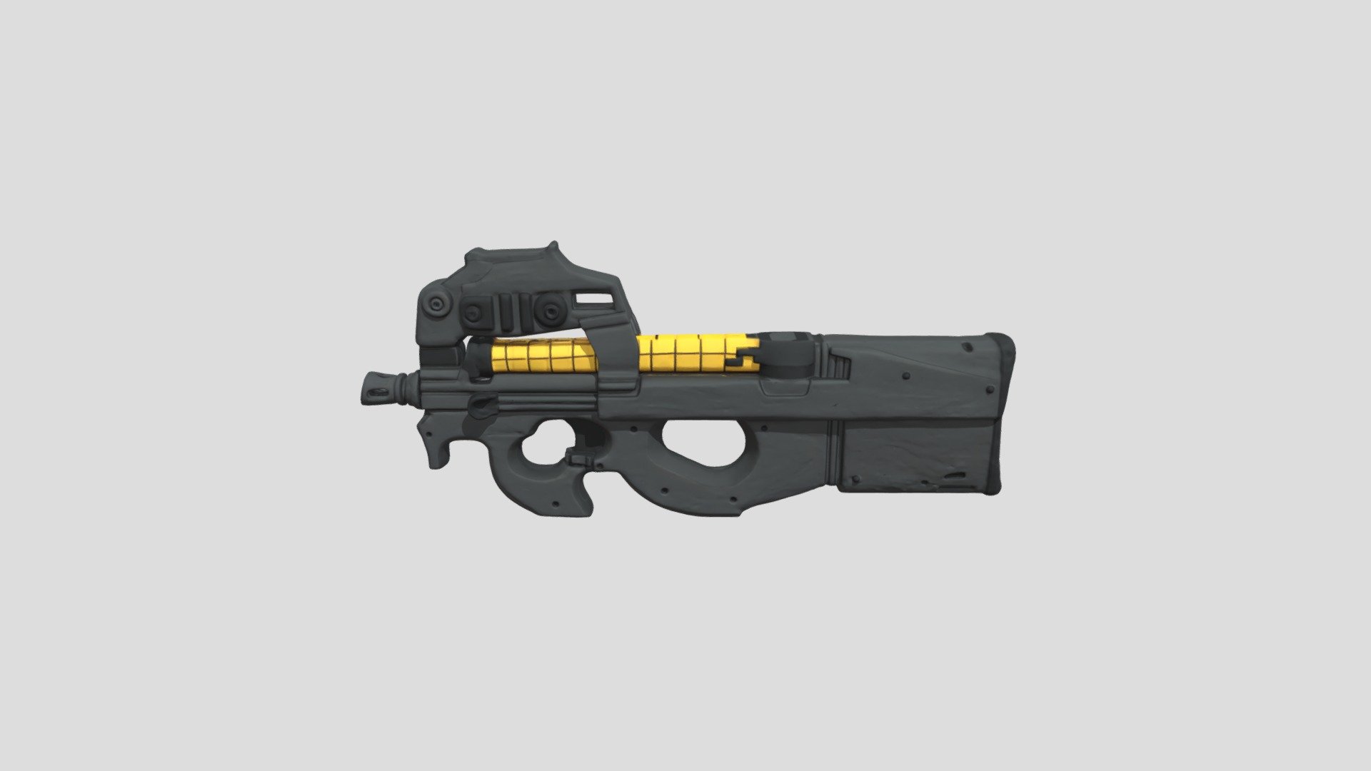 FN P90 - 3D model by wesleysandoval [bdfccc7] - Sketchfab