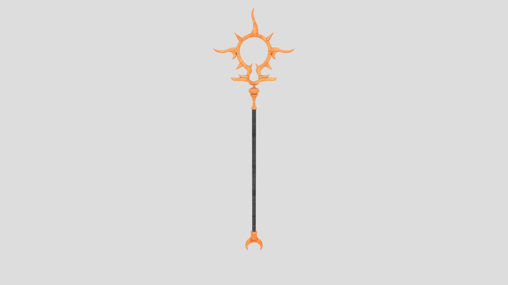 Stylized Sun Star Staff - Low Poly - 3D model by iyandoktah [bdfdb84 ...