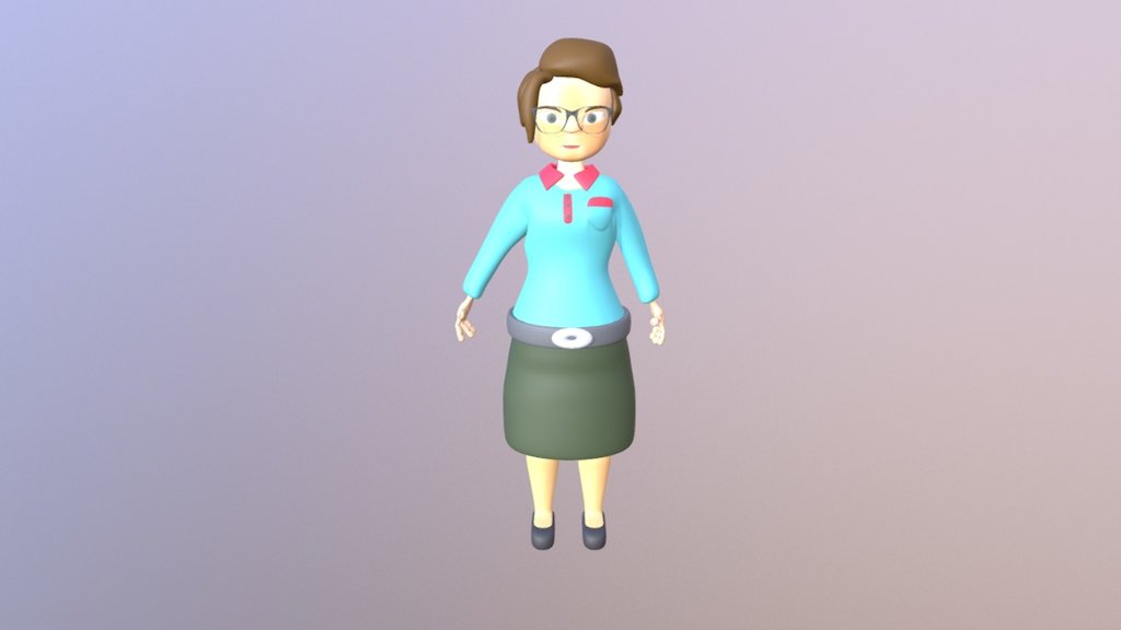 Sally - 3D model by Carl Justin (@stylizedbeam) [bdfe28d] - Sketchfab