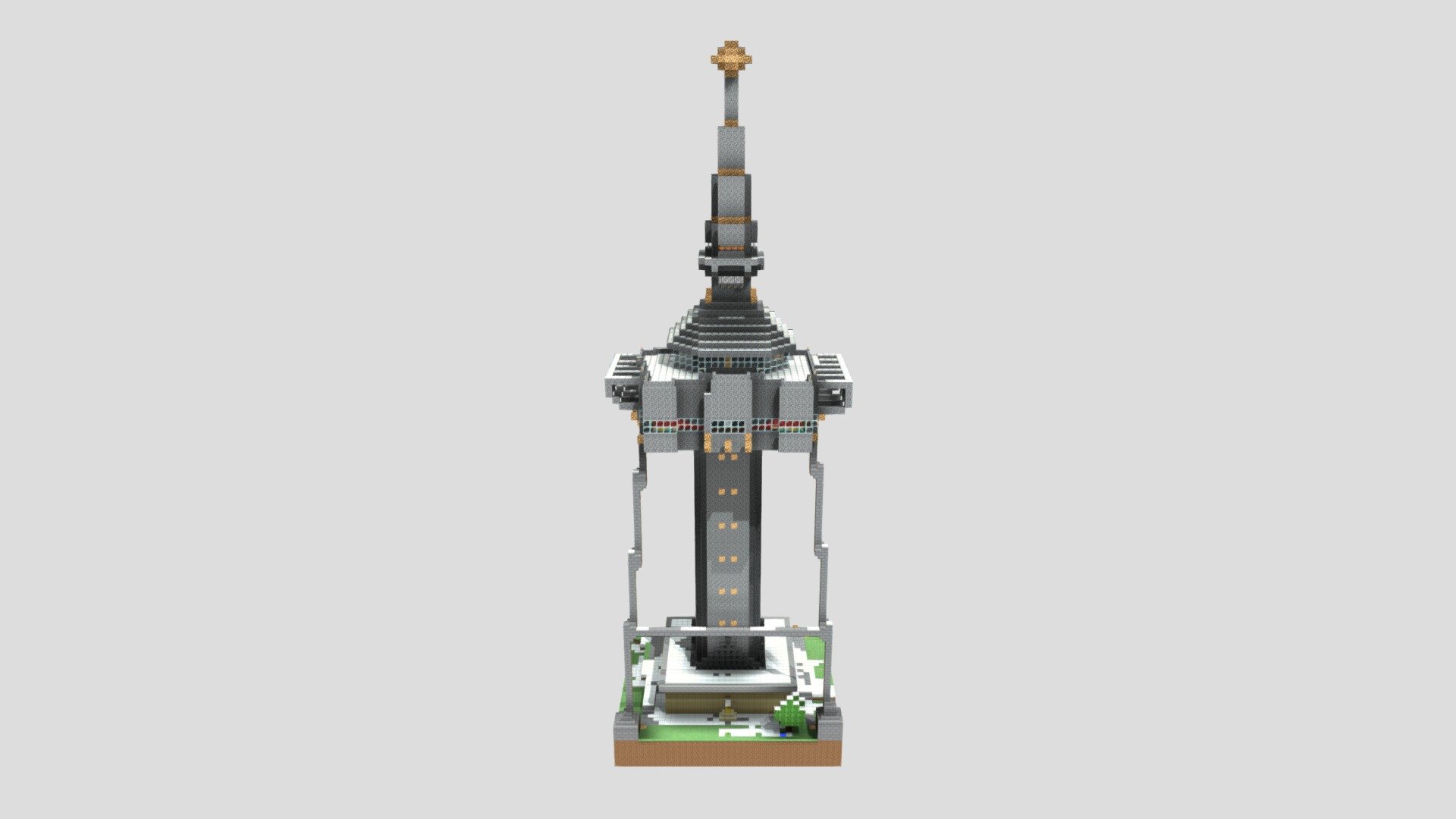 tall-tower - Download Free 3D model by madexc [bdfe3a9] - Sketchfab