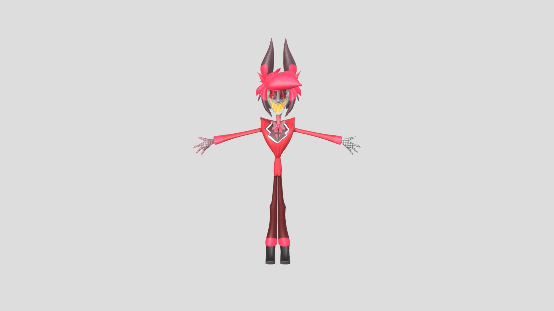Alastor Hazbin Hotel - 3D model by dglazier613 [bdfe67a] - Sketchfab