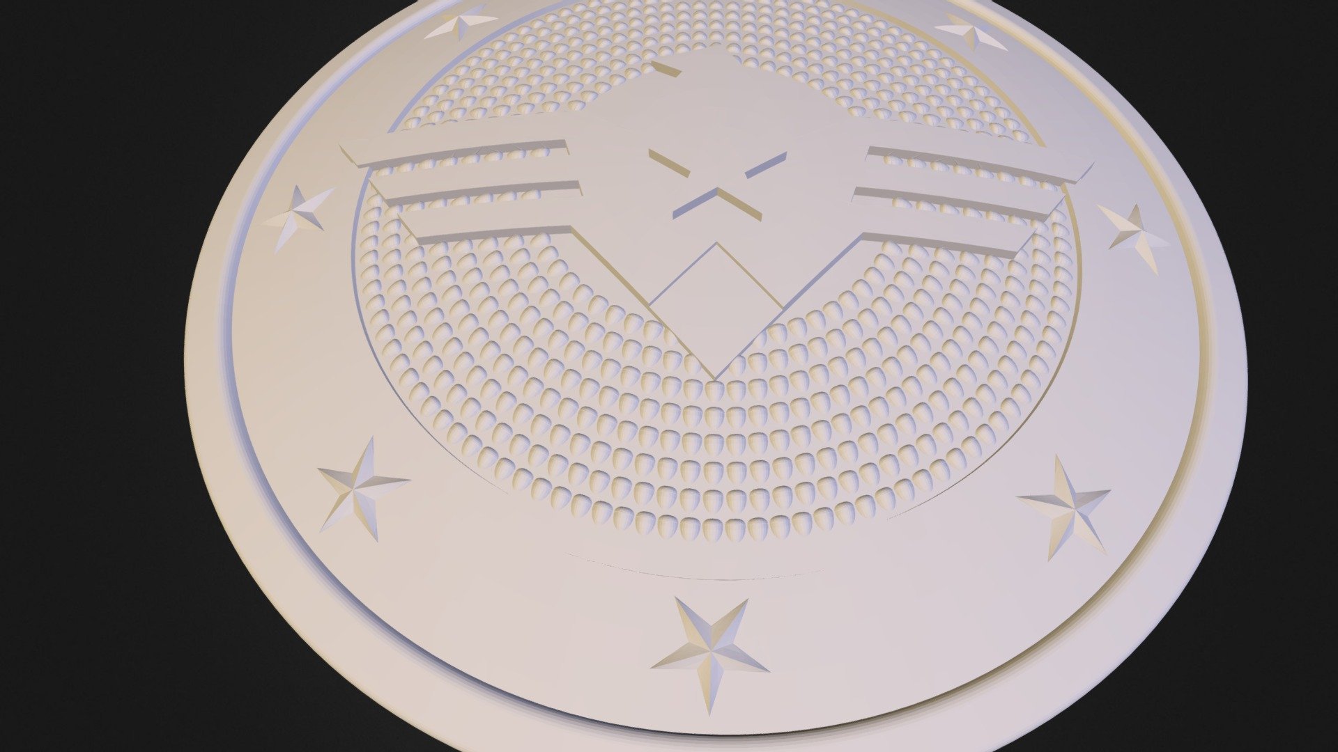 Wonder Woman - Shield - 3D model by The Hazy Vagrant ...