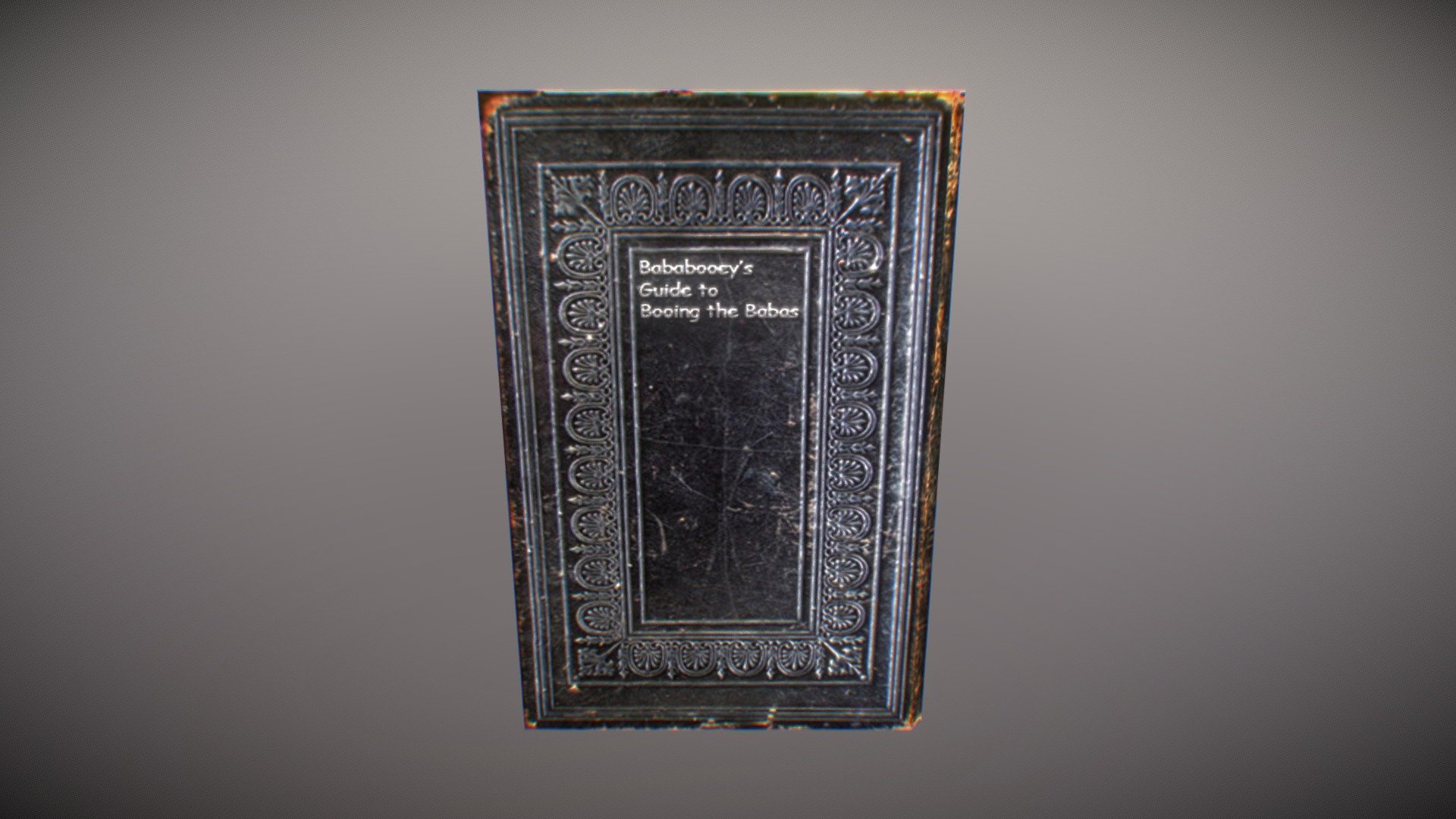 book - Download Free 3D model by 1022314 [bdff4e9] - Sketchfab