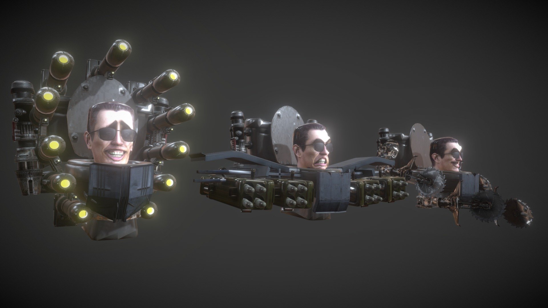 G trio - Download Free 3D model by photon (that one larry) (@Professor ...