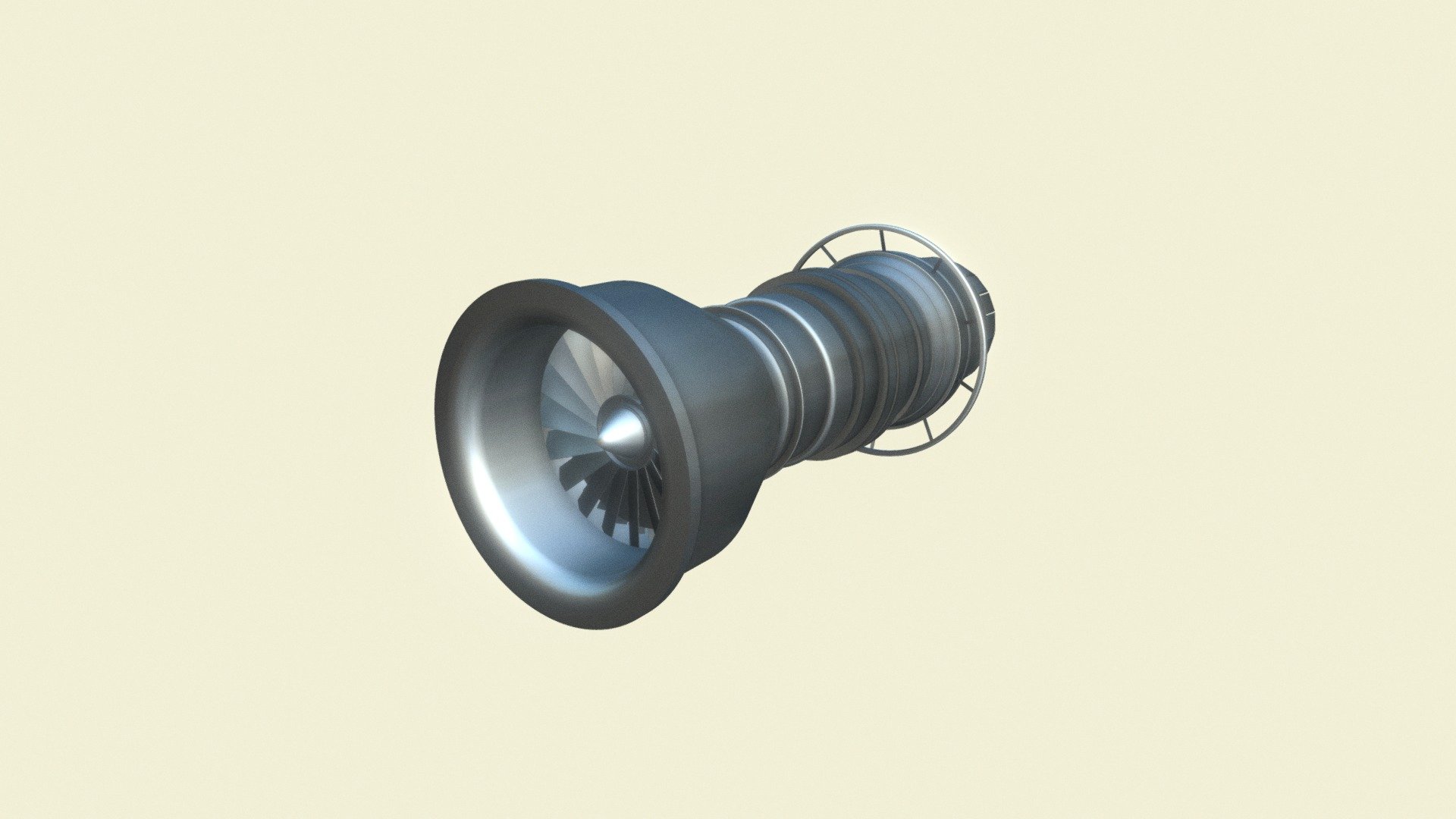 Jet Engine - Download Free 3D model by jxstnxlll [be00015] - Sketchfab