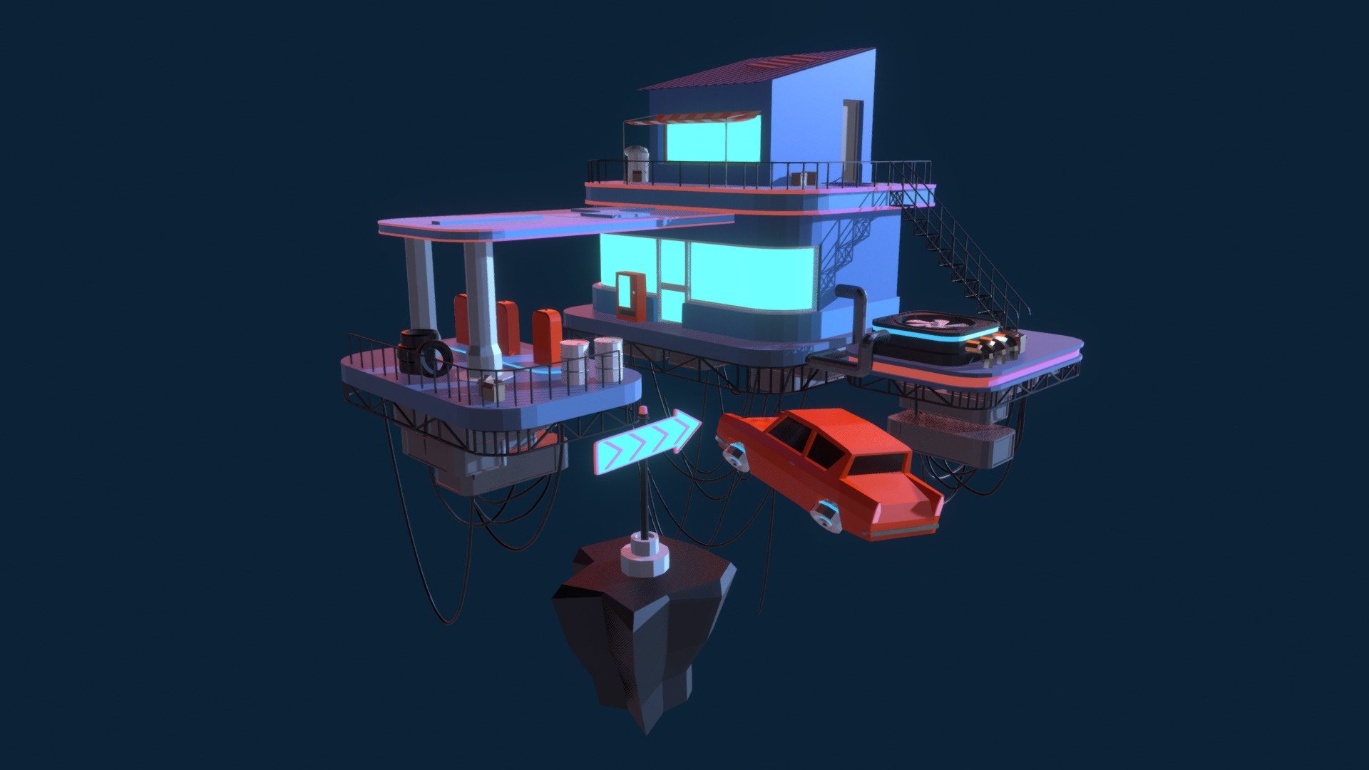 cyber - Download Free 3D model by julianikonenko [be018ae] - Sketchfab