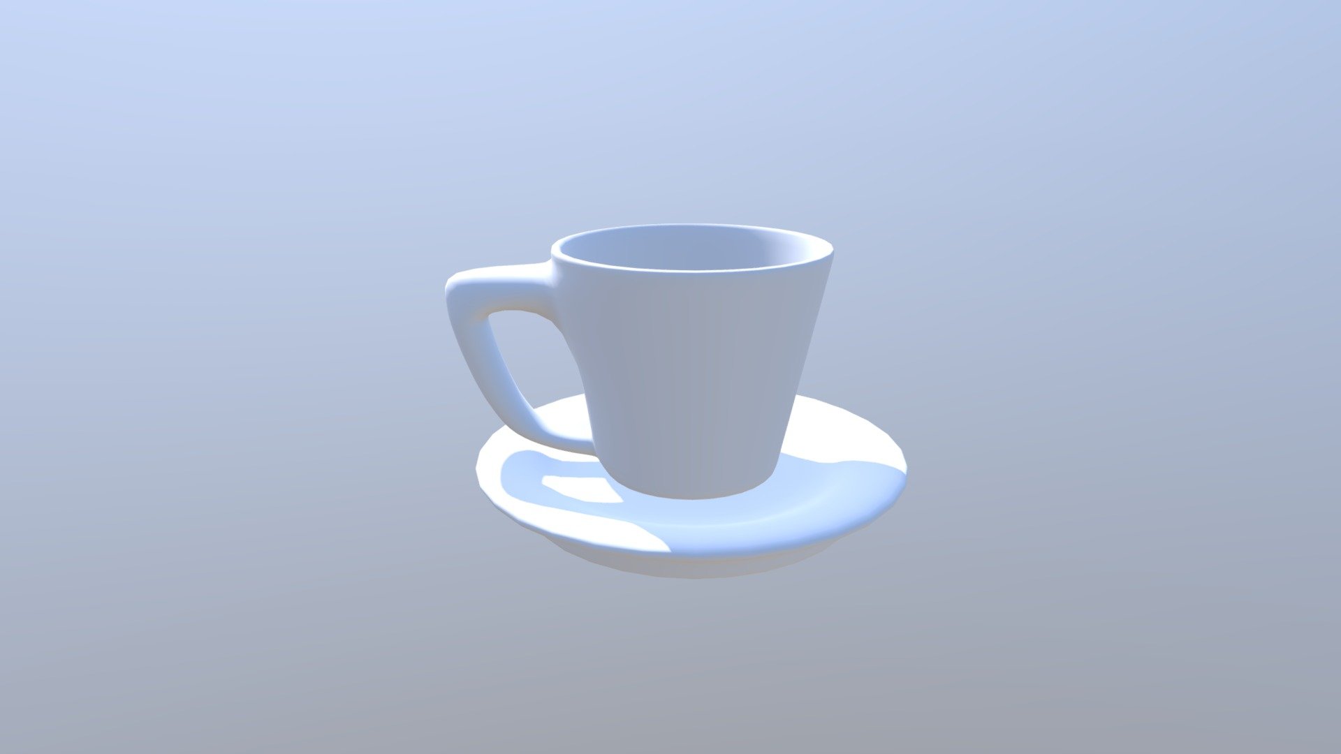 Coffee-cup - 3D model by KrisMale [be02fe9] - Sketchfab