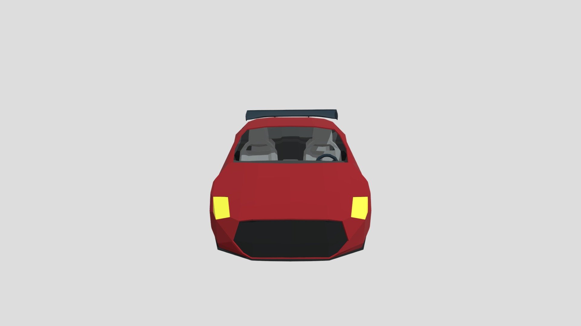 Low Poly Car - 3D model by Sora (@speedque3n) [be0521e] - Sketchfab
