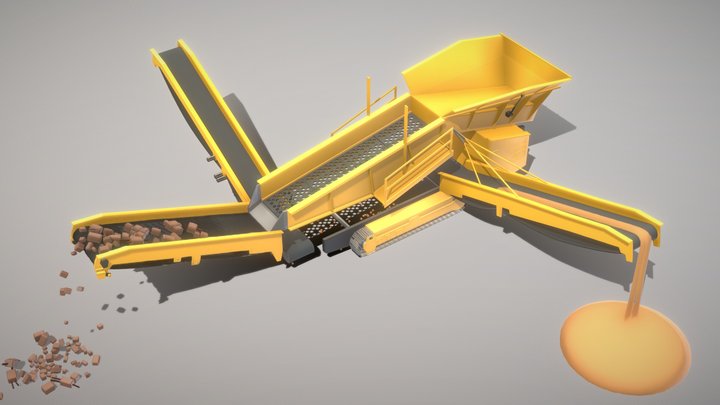 Mobile-screening-plant 3D models - Sketchfab